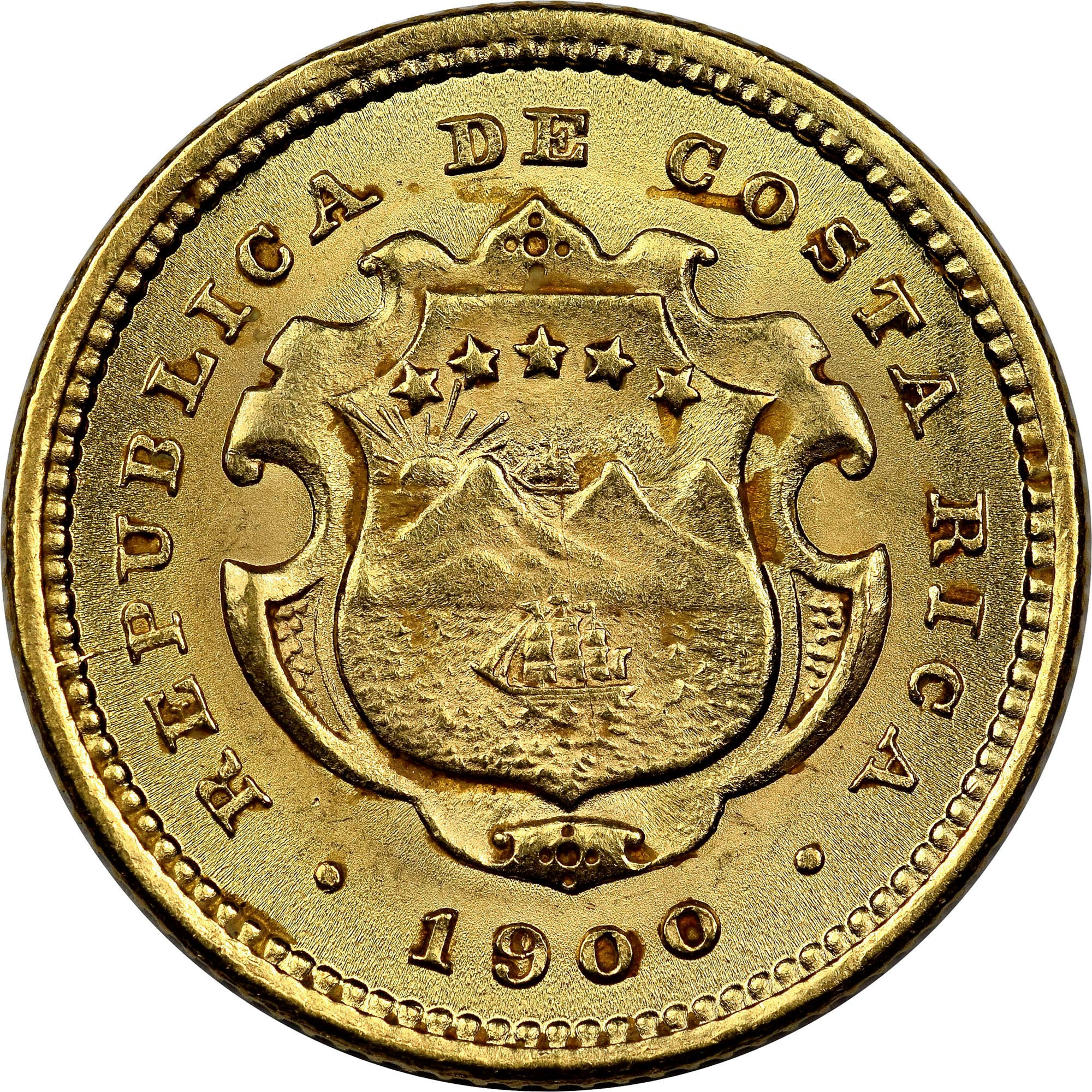 Costa Rica 2 Colones KM 139 Prices & Values | NGC