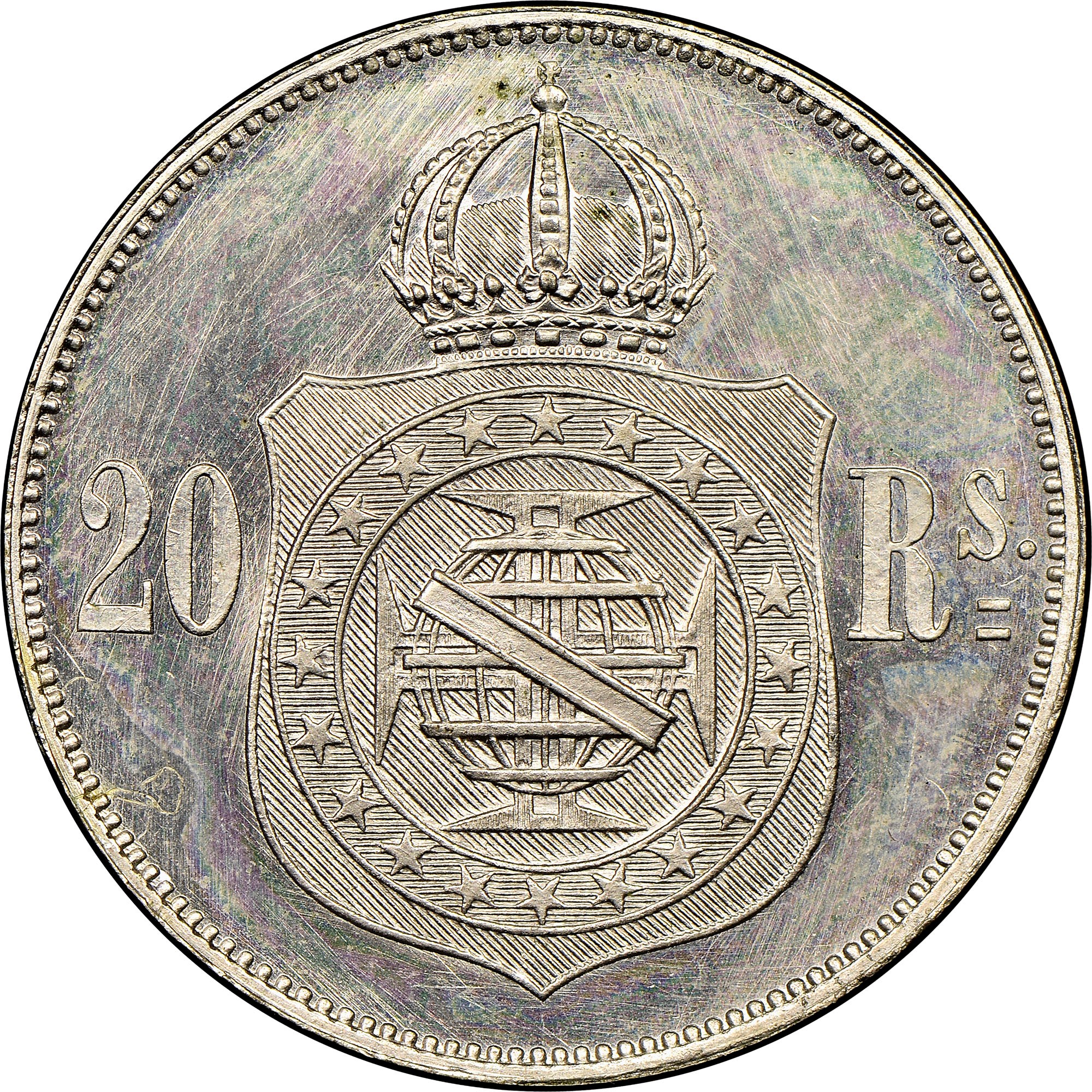 Brazil 20 Reis KM Pn135 Prices & Values | NGC