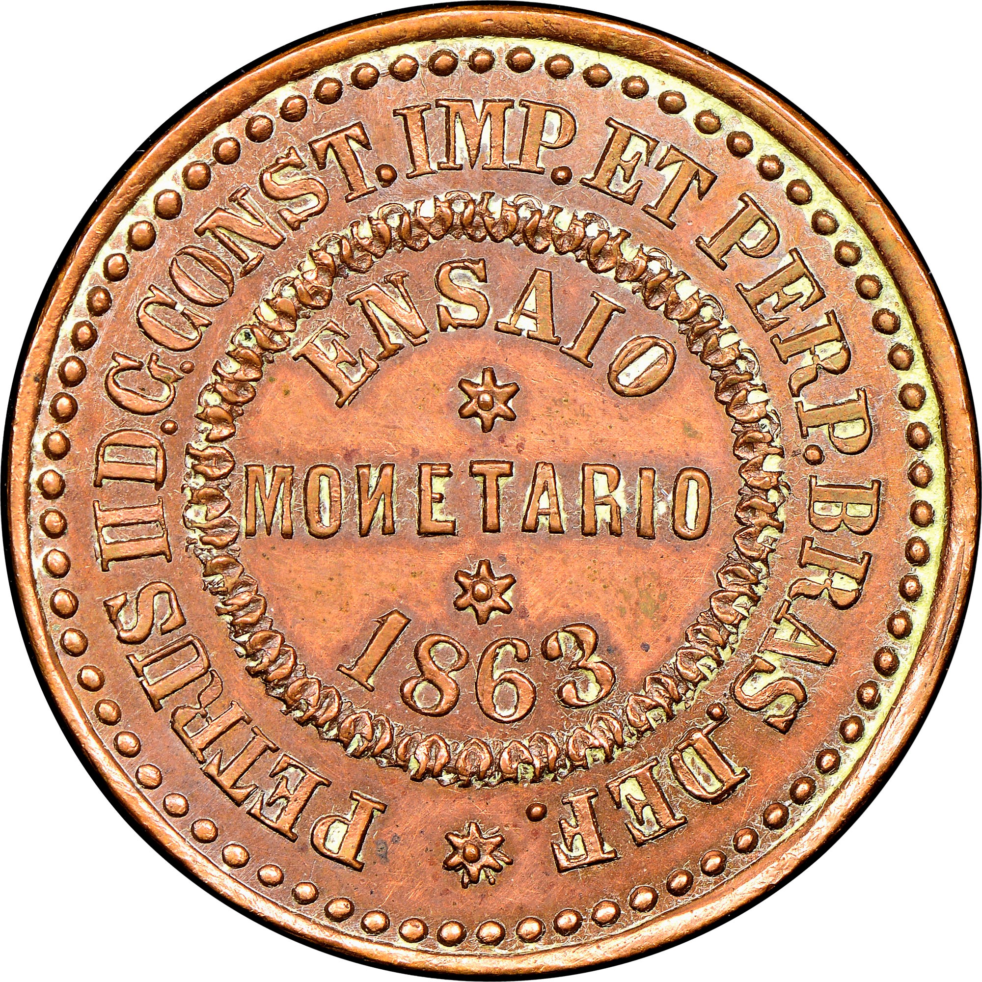 Brazil 40 Reis KM Pn108 Prices & Values | NGC