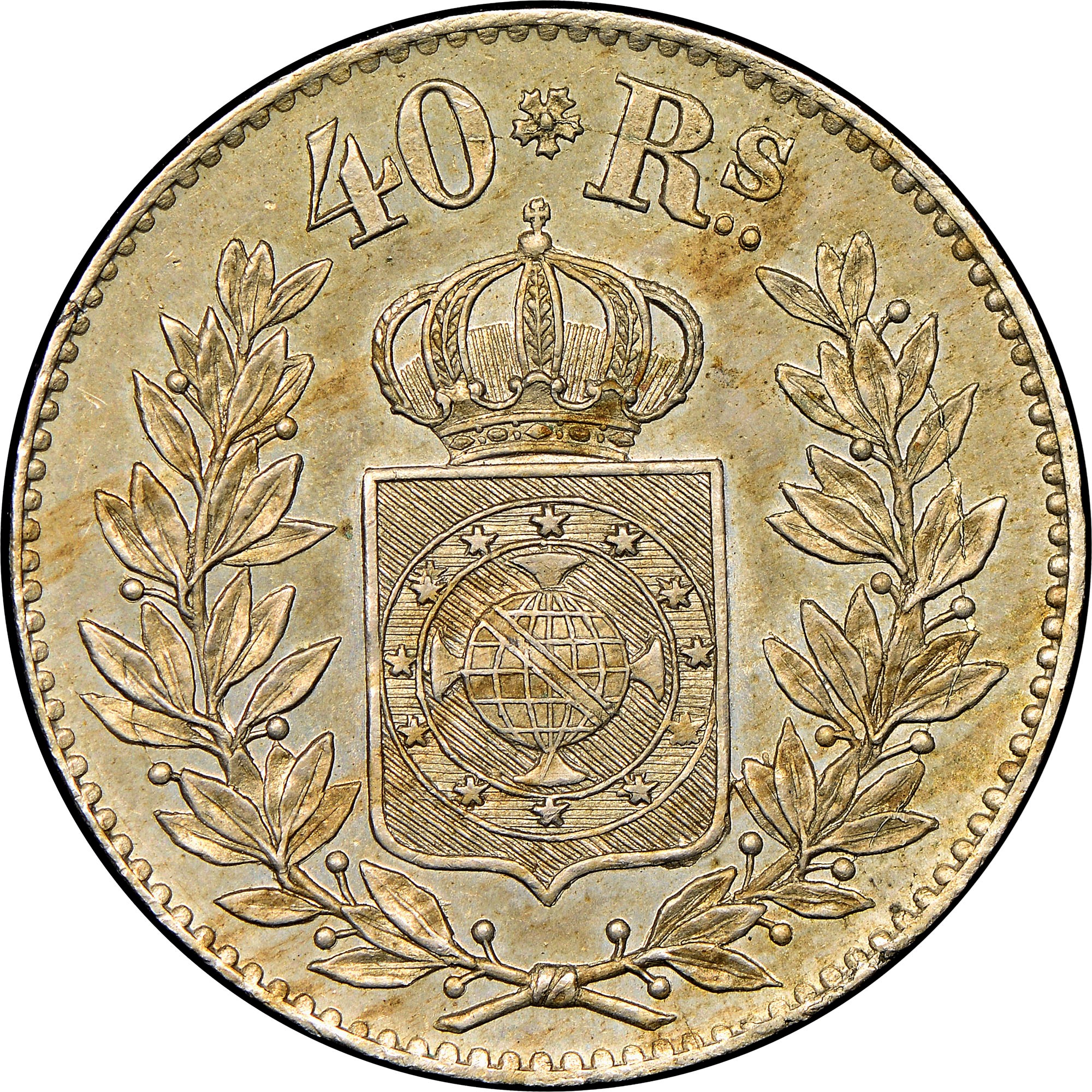 Brazil 40 Reis KM Pn110 Prices & Values | NGC
