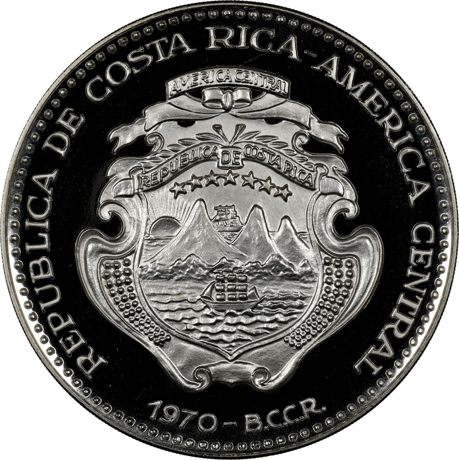 Costa Rica 25 Colones KM 194 Prices & Values | NGC