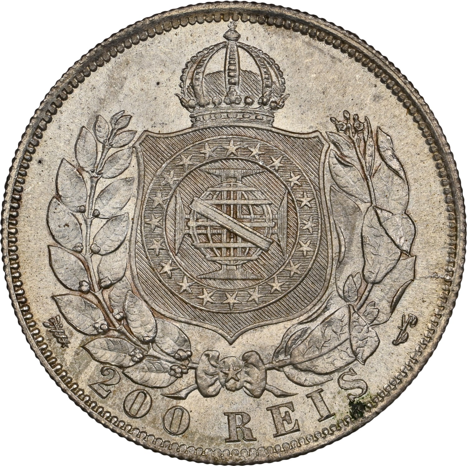 Brazil 200 Reis KM 471 Prices & Values | NGC