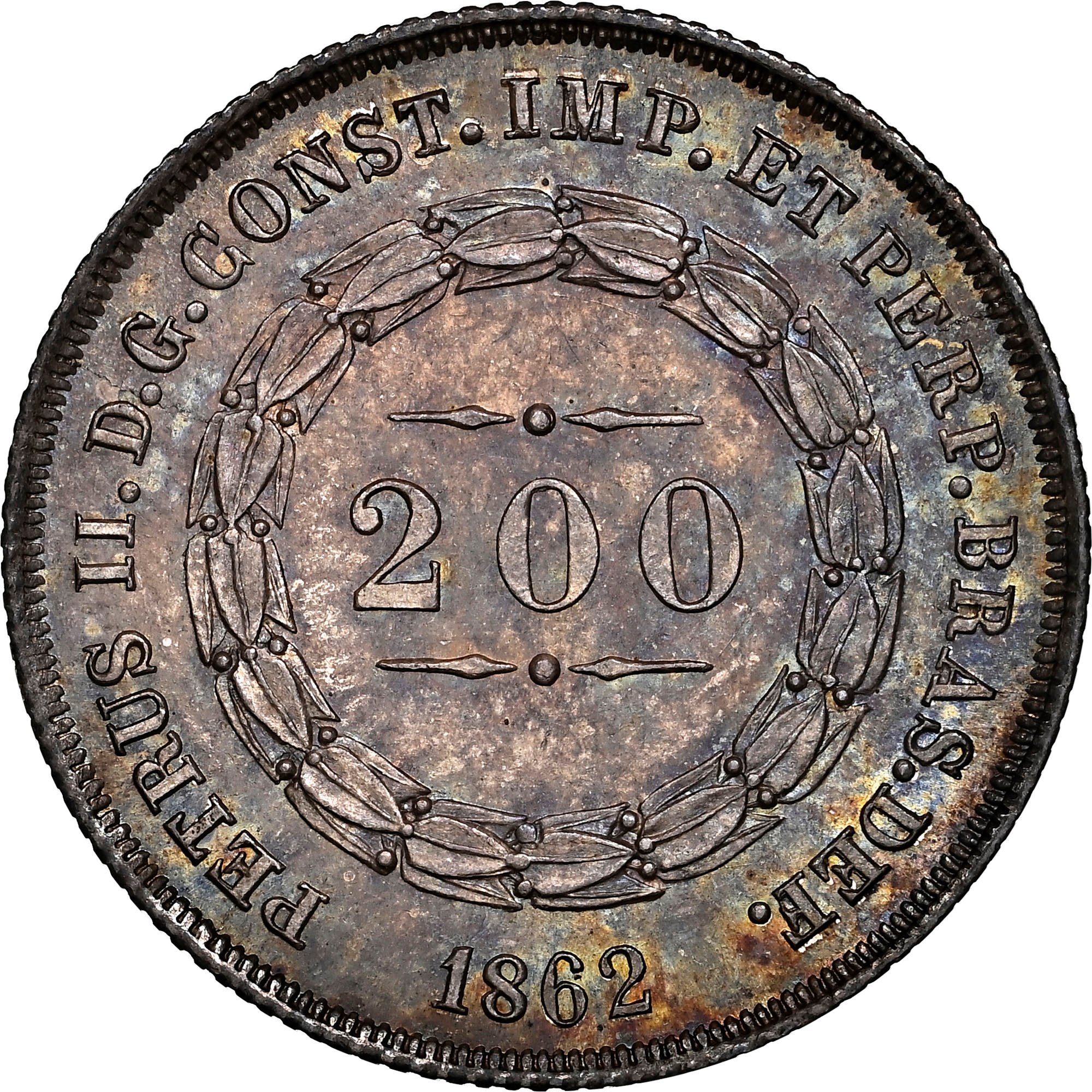 Brazil 200 Reis KM 469 Prices & Values | NGC