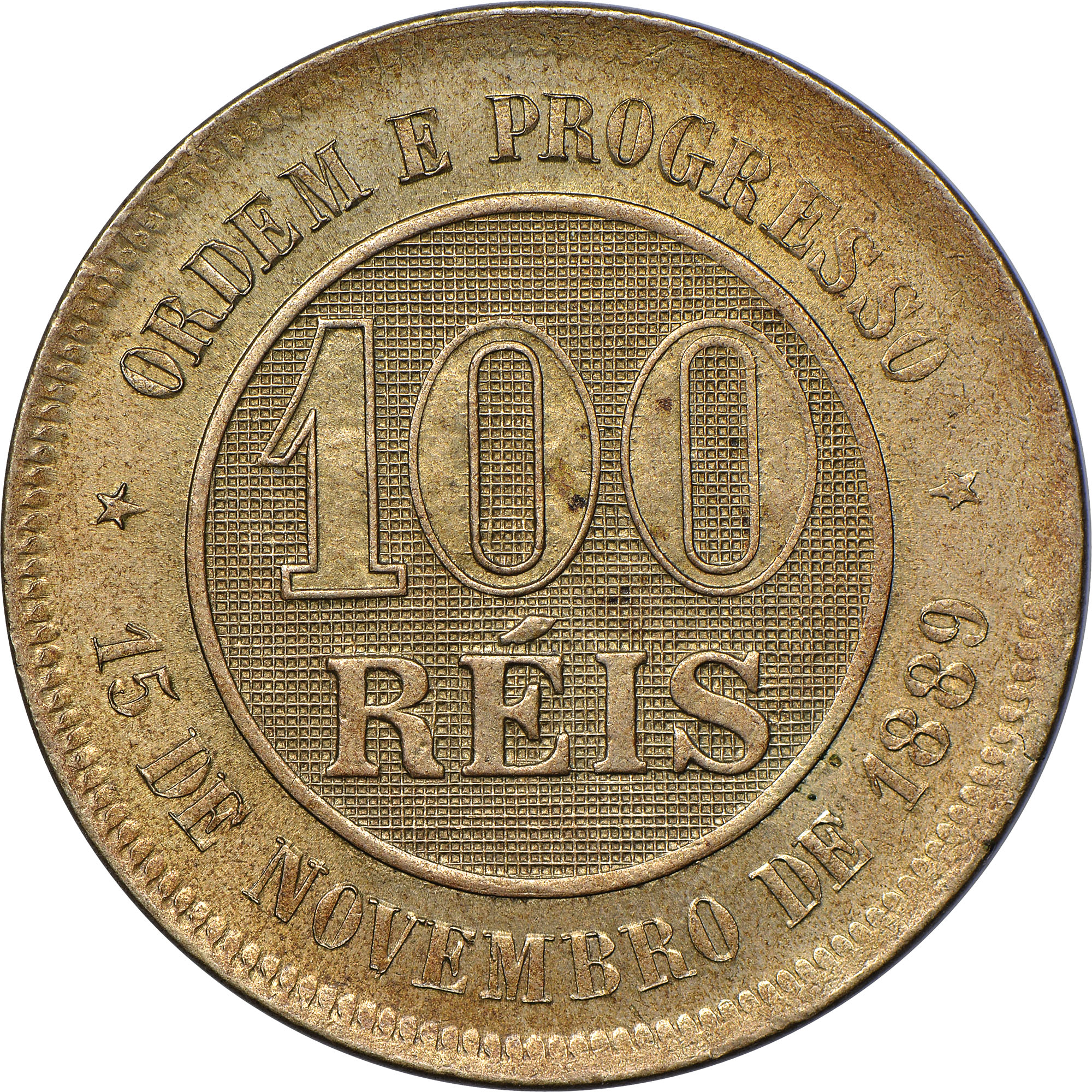 Brazil 100 Reis KM 492 Prices & Values | NGC