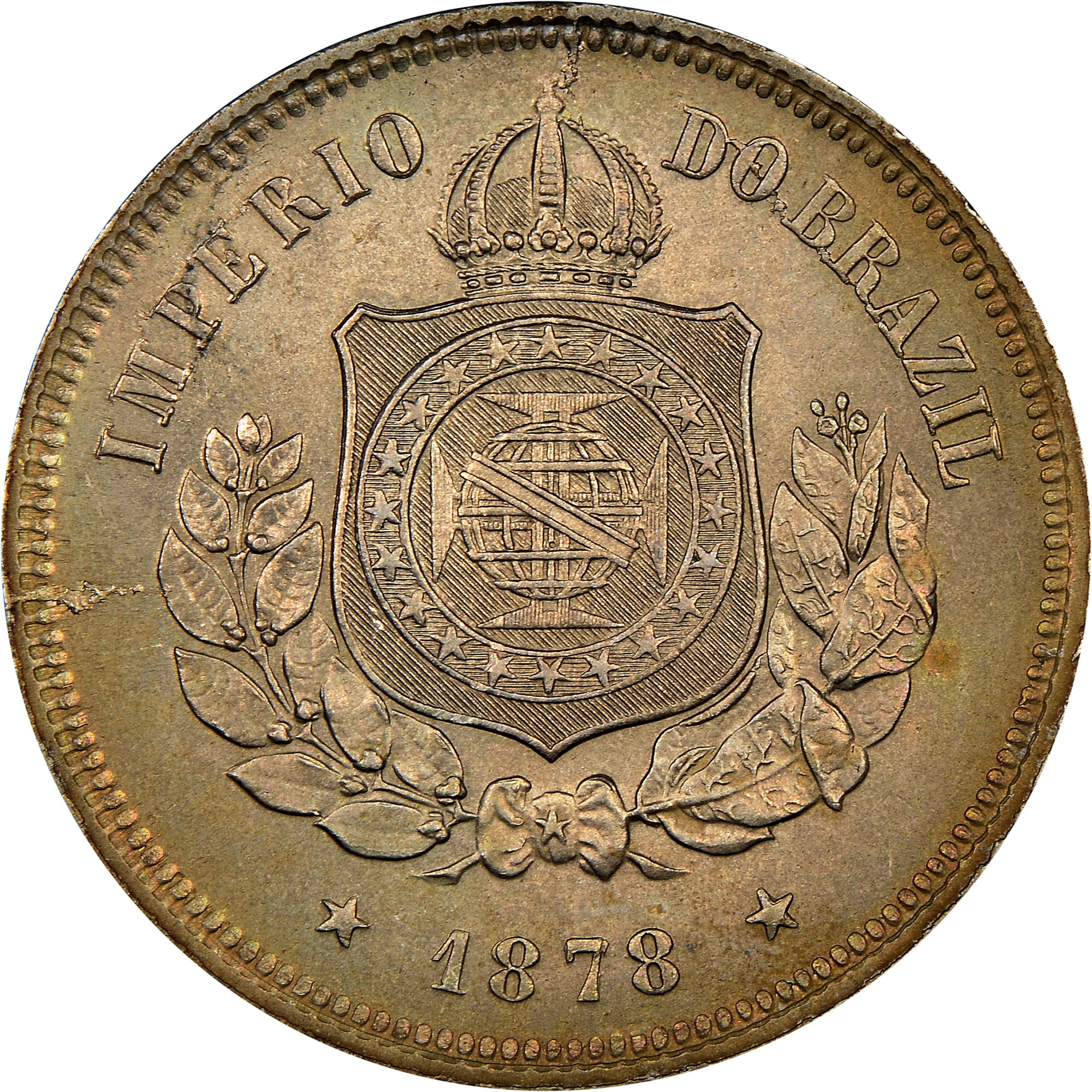 Brazil 100 Reis KM 477 Prices & Values | NGC