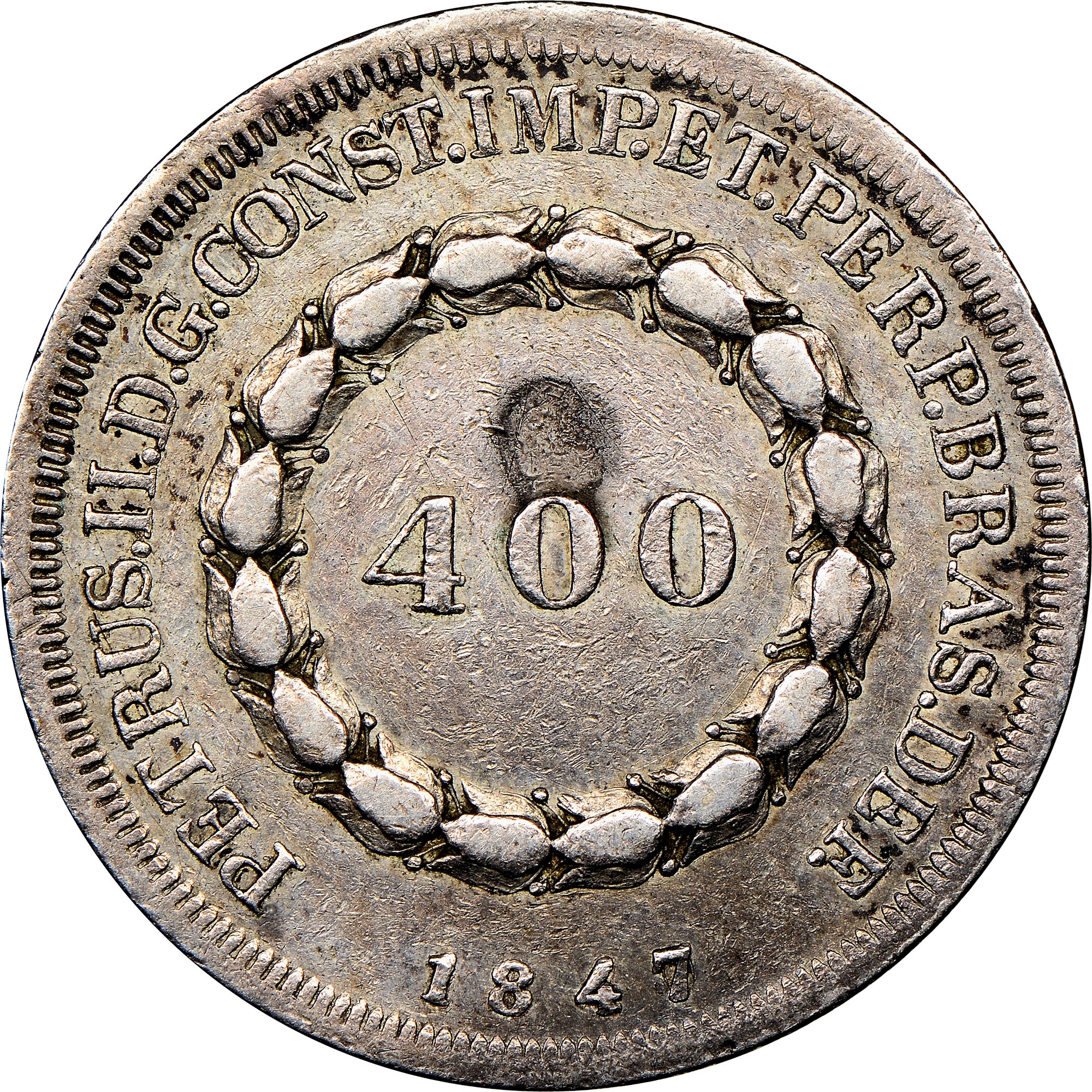 Brazil 400 Reis KM 453 Prices & Values | NGC