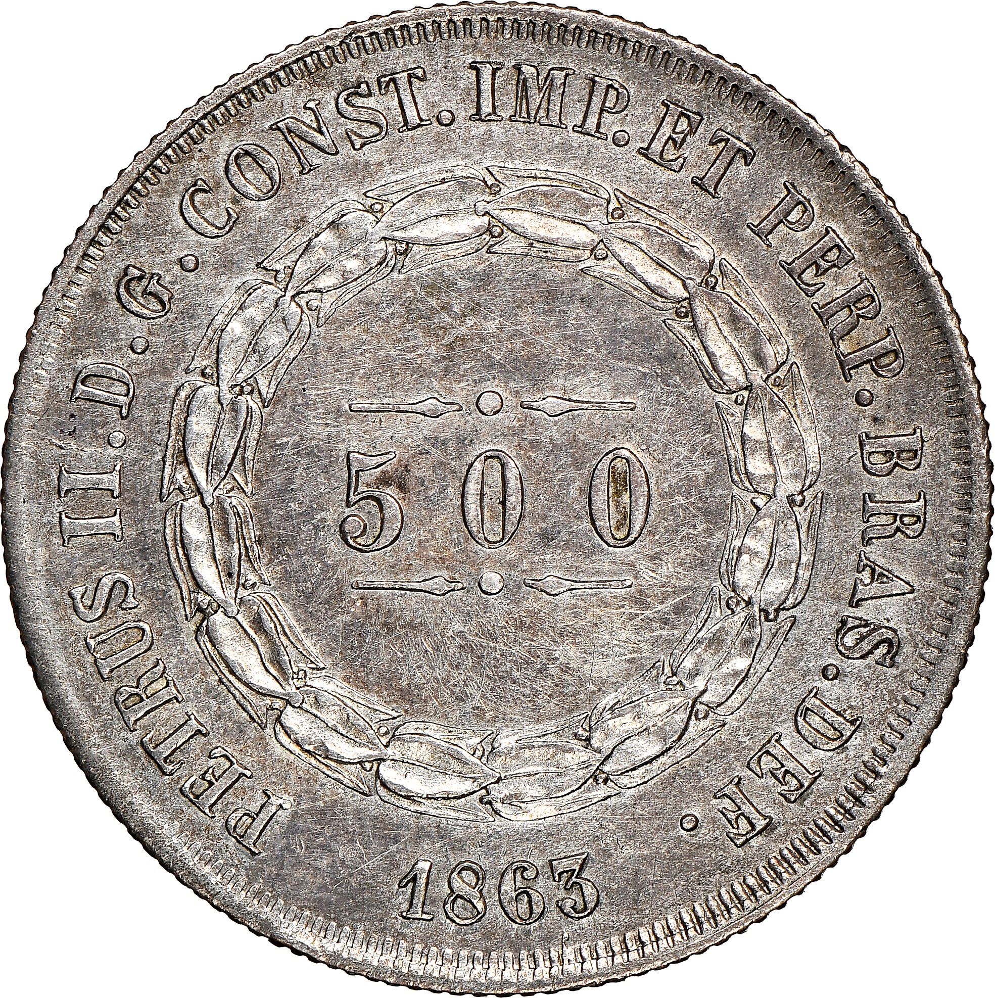 Brazil 500 Reis KM 464 Prices & Values | NGC