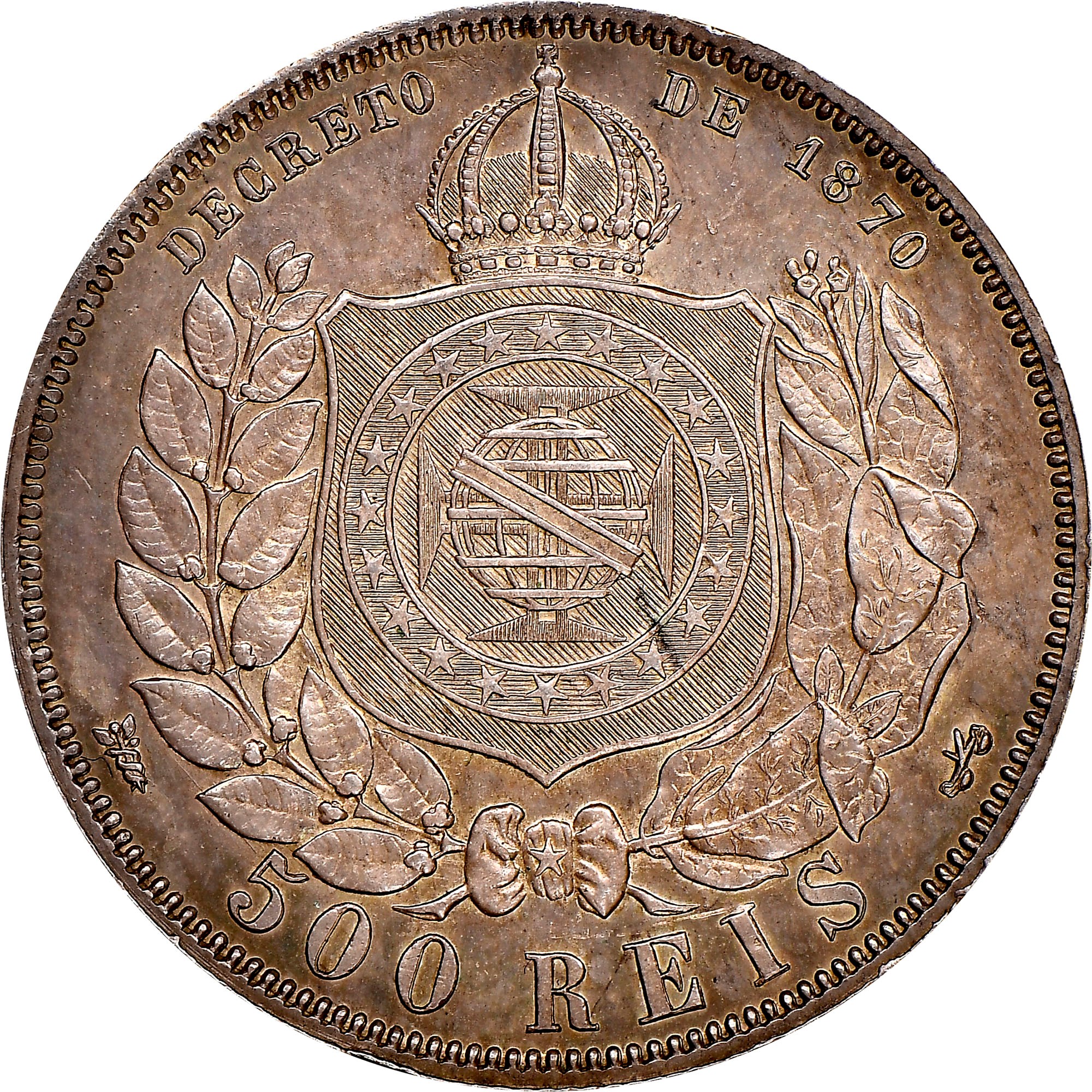 Brazil 500 Reis KM 480 Prices & Values | NGC