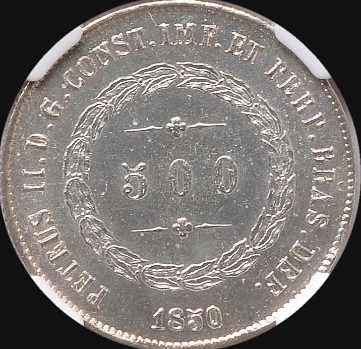 Brazil 500 Reis KM 458 Prices & Values | NGC