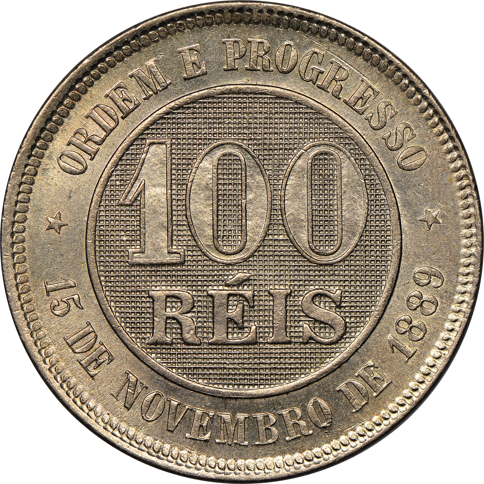 Brazil 100 Reis KM 492 Prices & Values | NGC