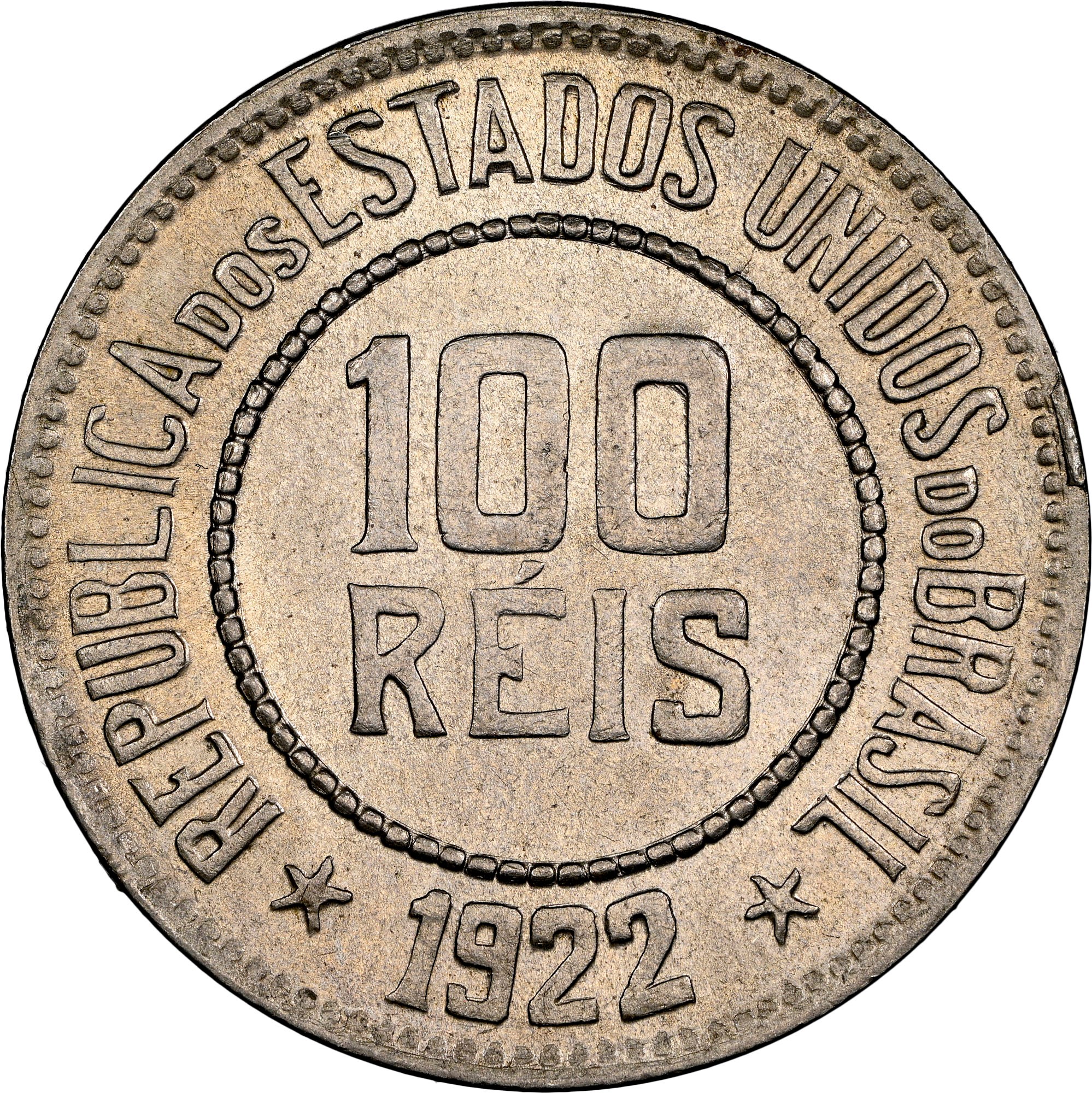 Brazil 100 Reis KM 518 Prices & Values | NGC