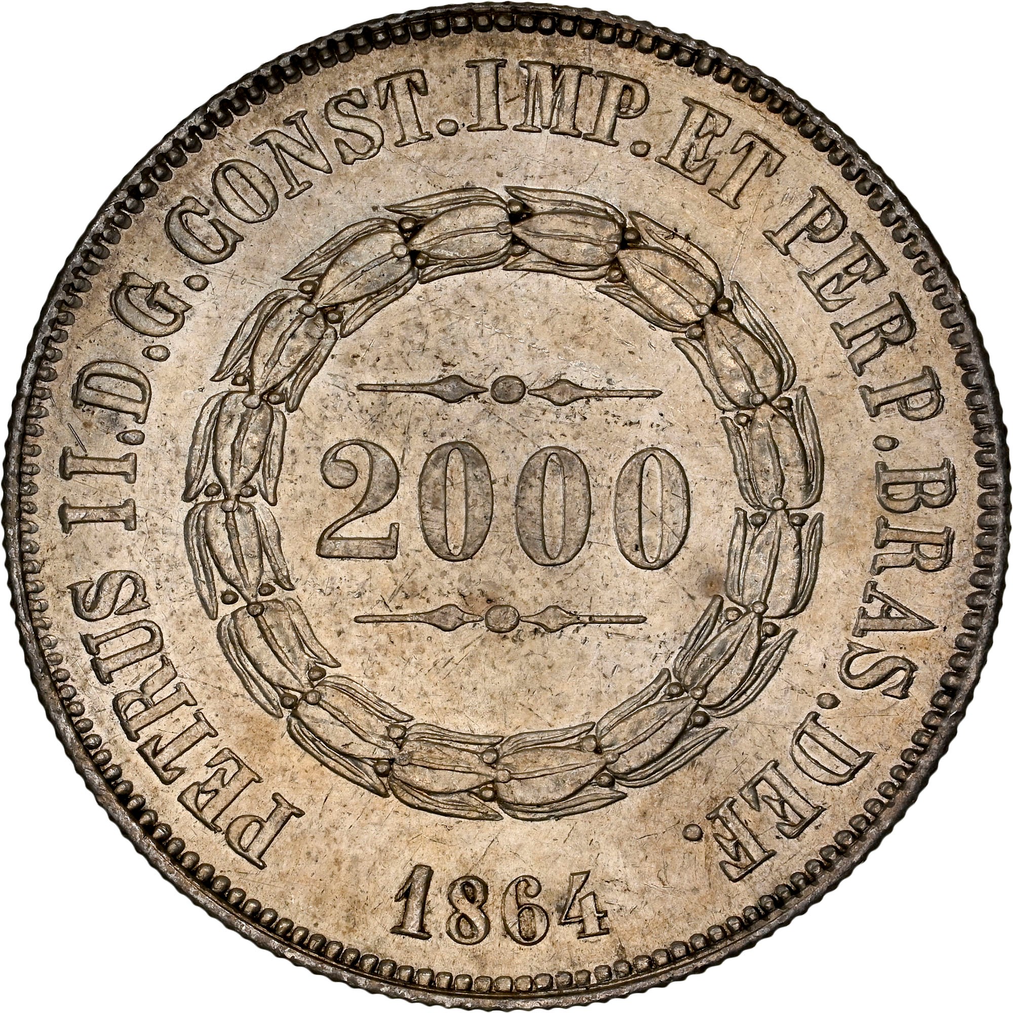 Brazil 2000 Reis KM 466 Prices & Values | NGC