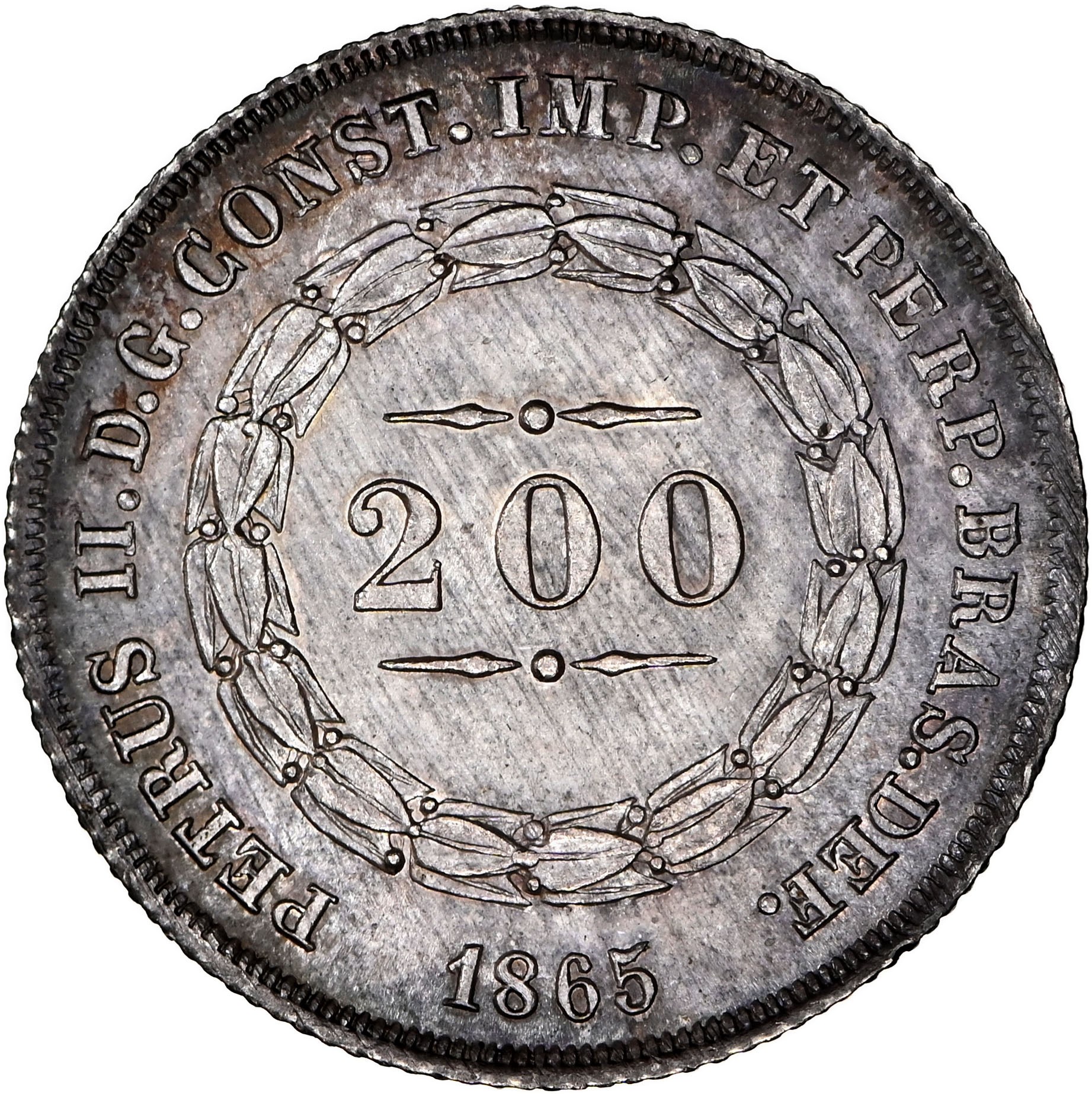 Brazil 200 Reis KM 469 Prices & Values | NGC