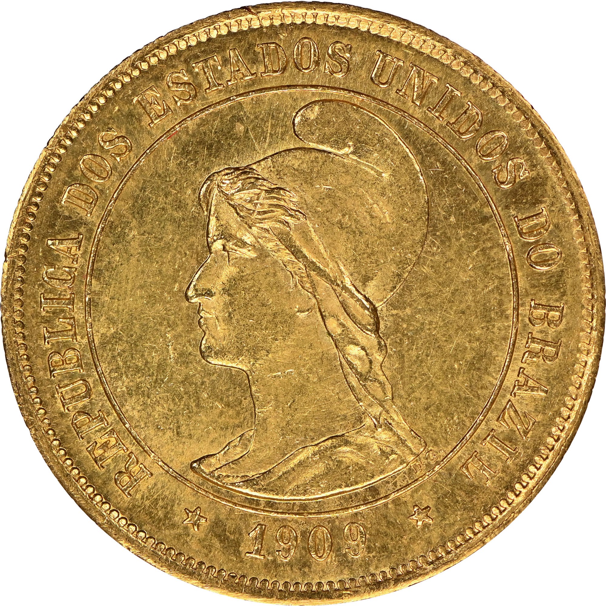 Brazil 10000 Reis KM 496 Prices & Values | NGC