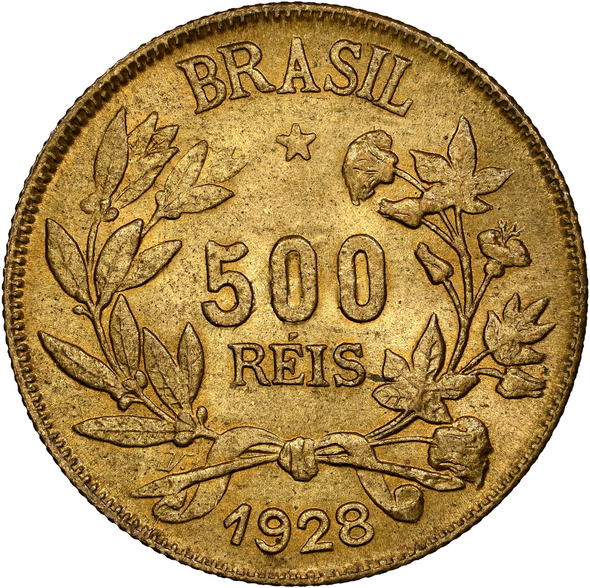 Brazil 500 Reis KM 524 Prices & Values | NGC
