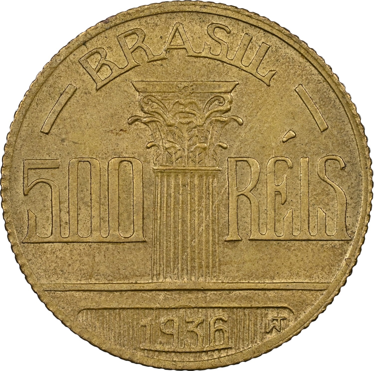 Brazil 500 Reis KM 540 Prices & Values | NGC