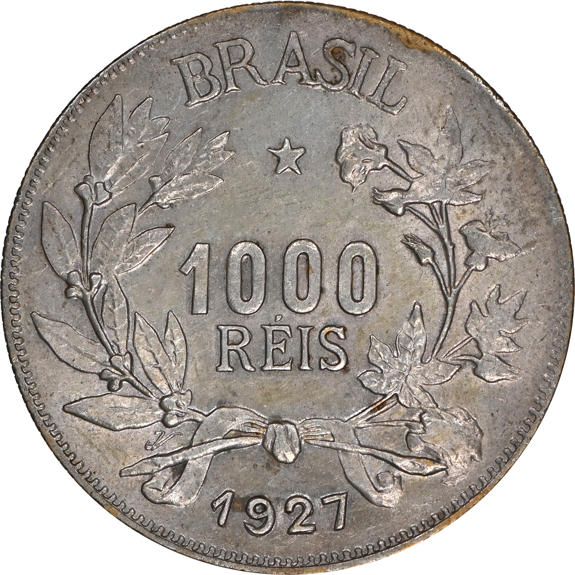 Brazil 1000 Reis KM 525 Prices & Values | NGC