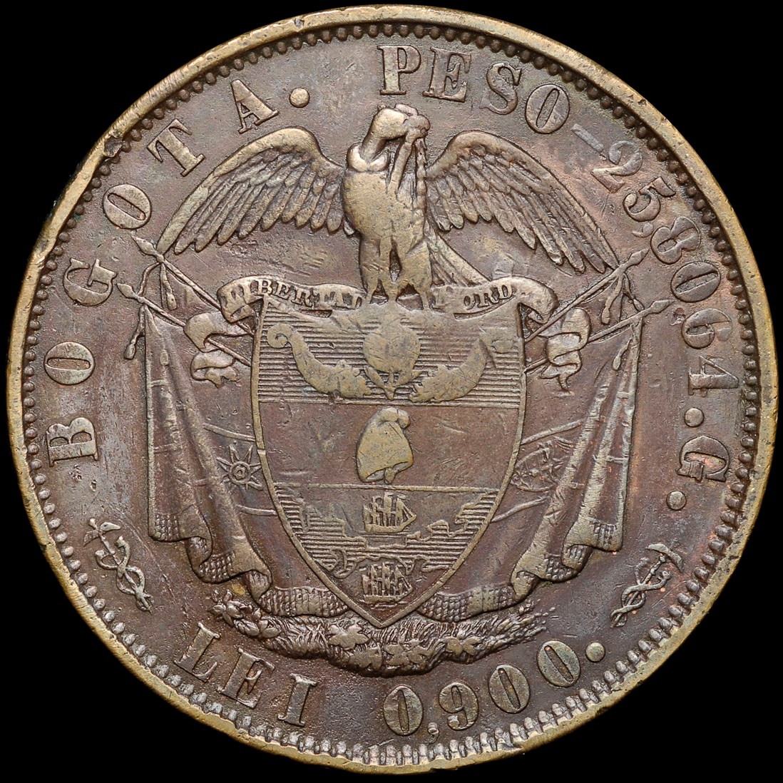 Colombia 16 Pesos KM Pn6 Prices & Values | NGC