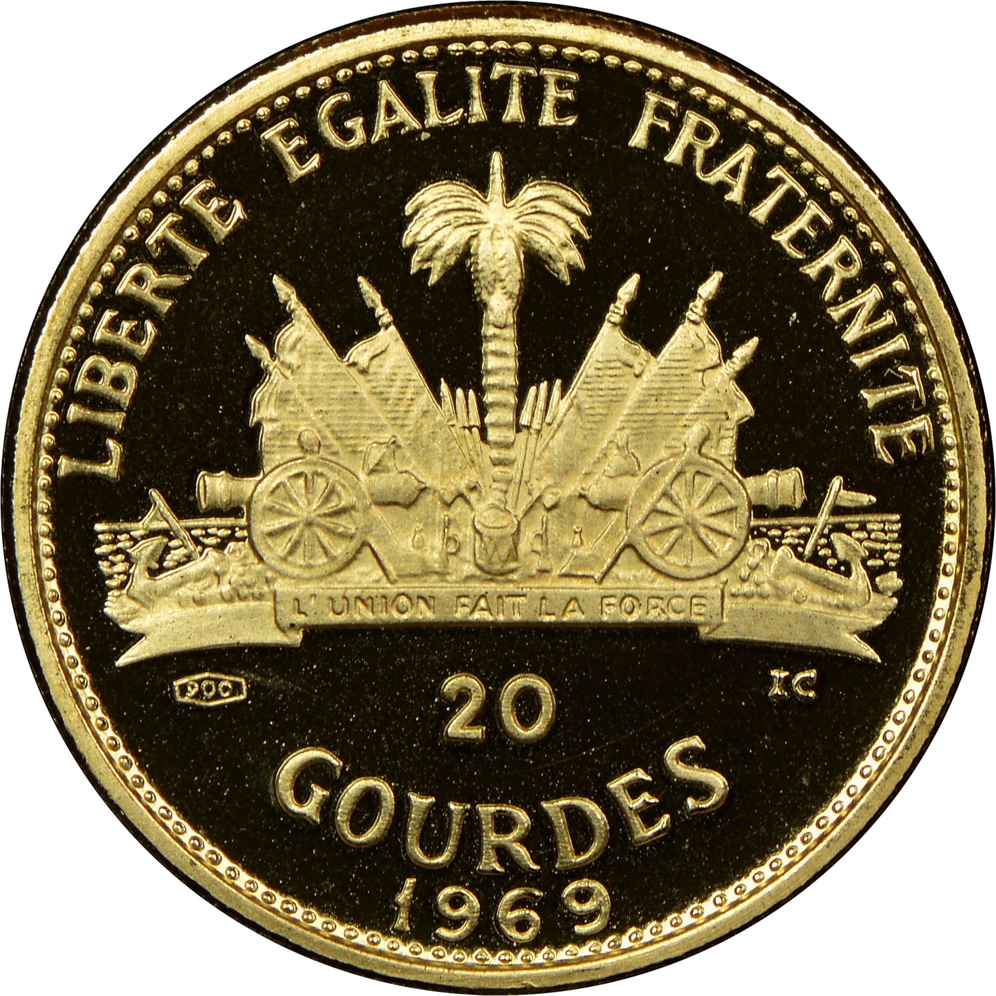 Haiti 20 Gourdes KM 66 Prices & Values | NGC