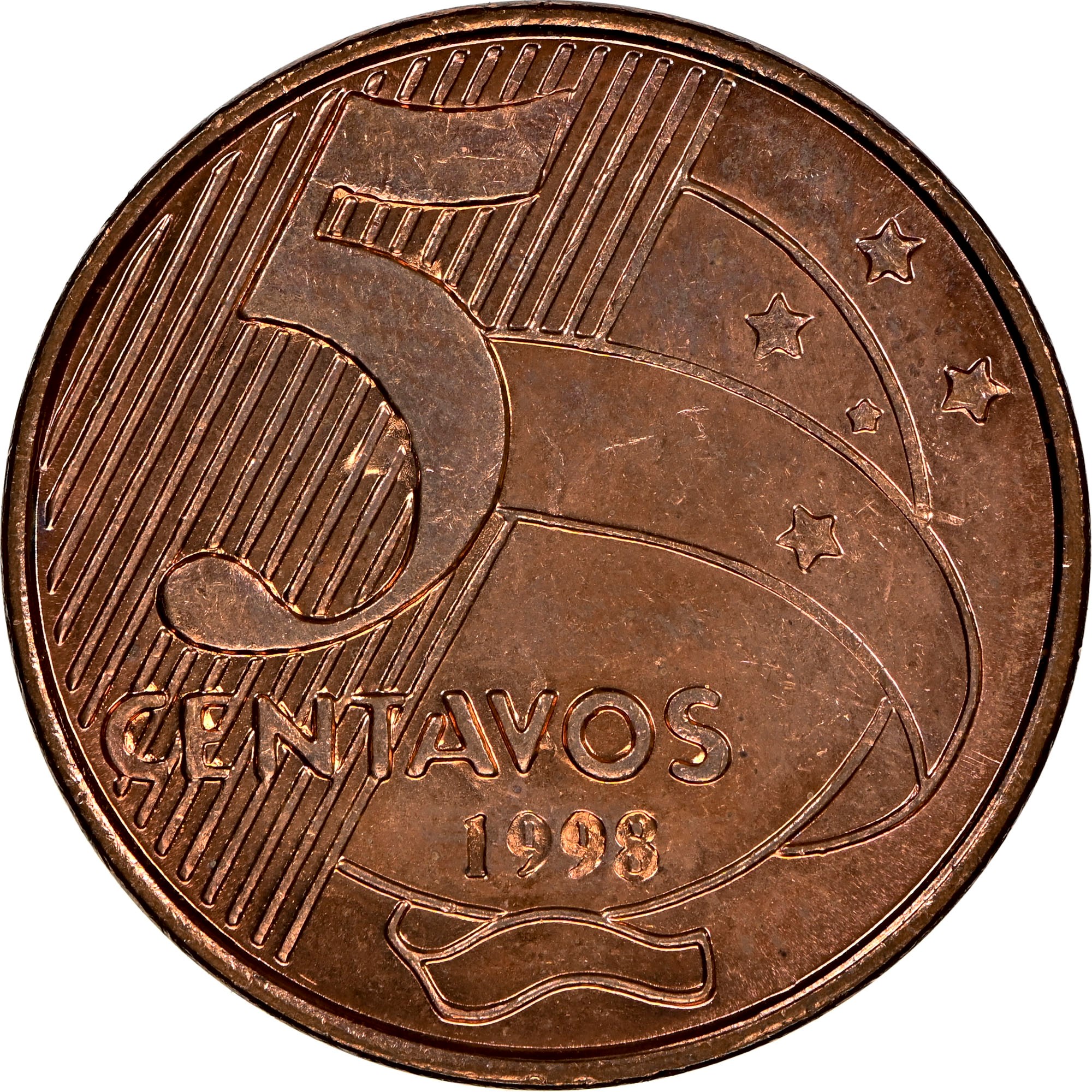 Brazil 5 Centavos KM 648 Prices & Values | NGC