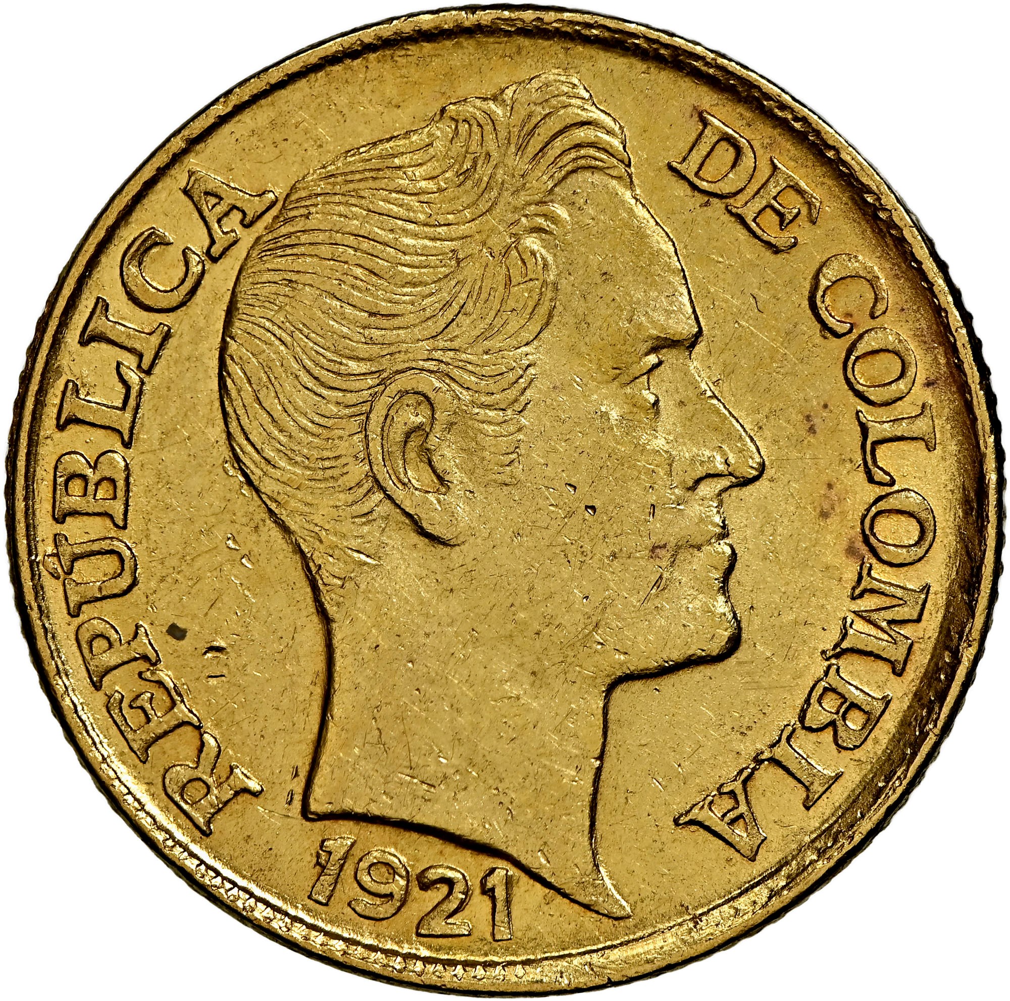 Colombia 5 Pesos KM 201.1 Prices & Values | NGC