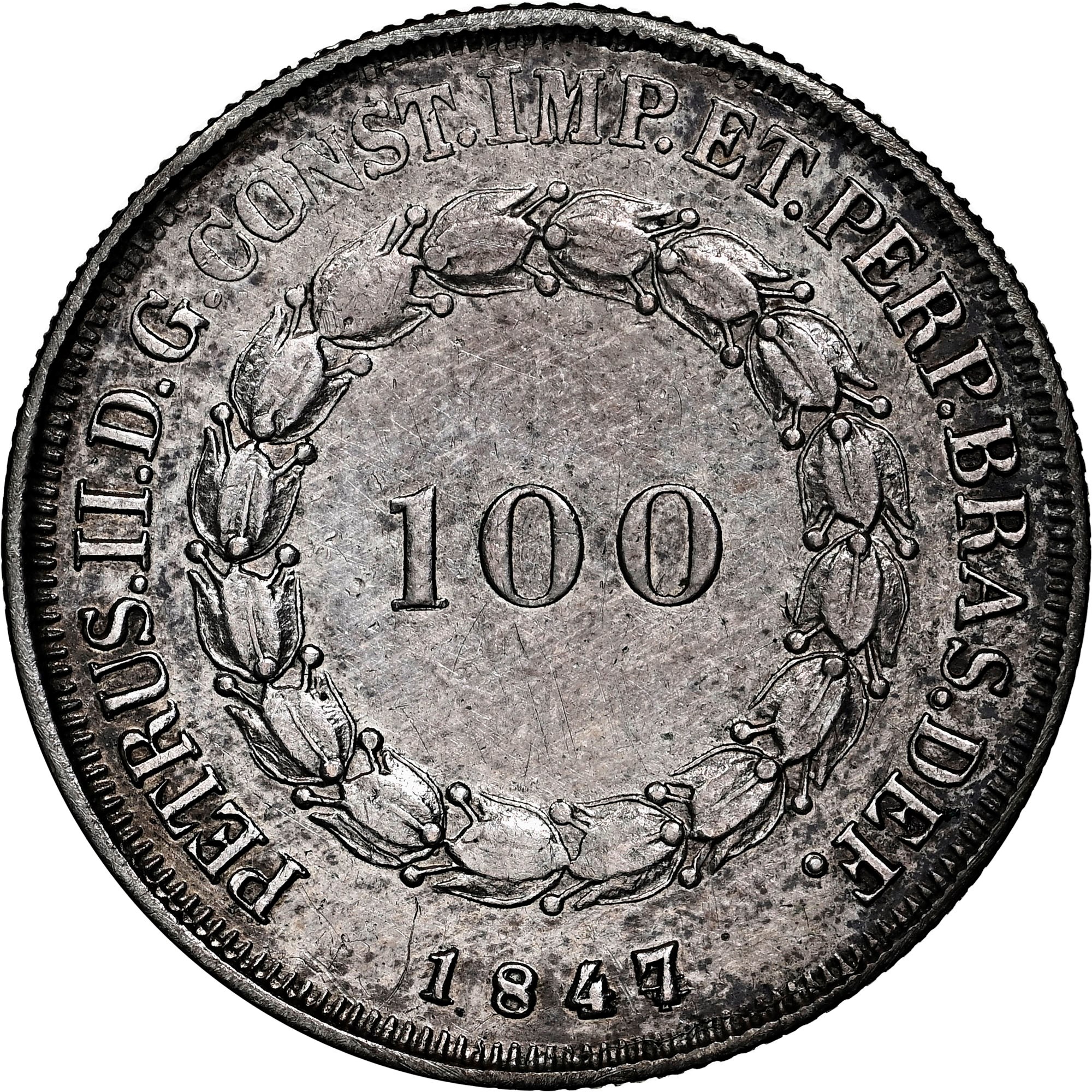 Brazil 100 Reis KM 452 Prices & Values | NGC