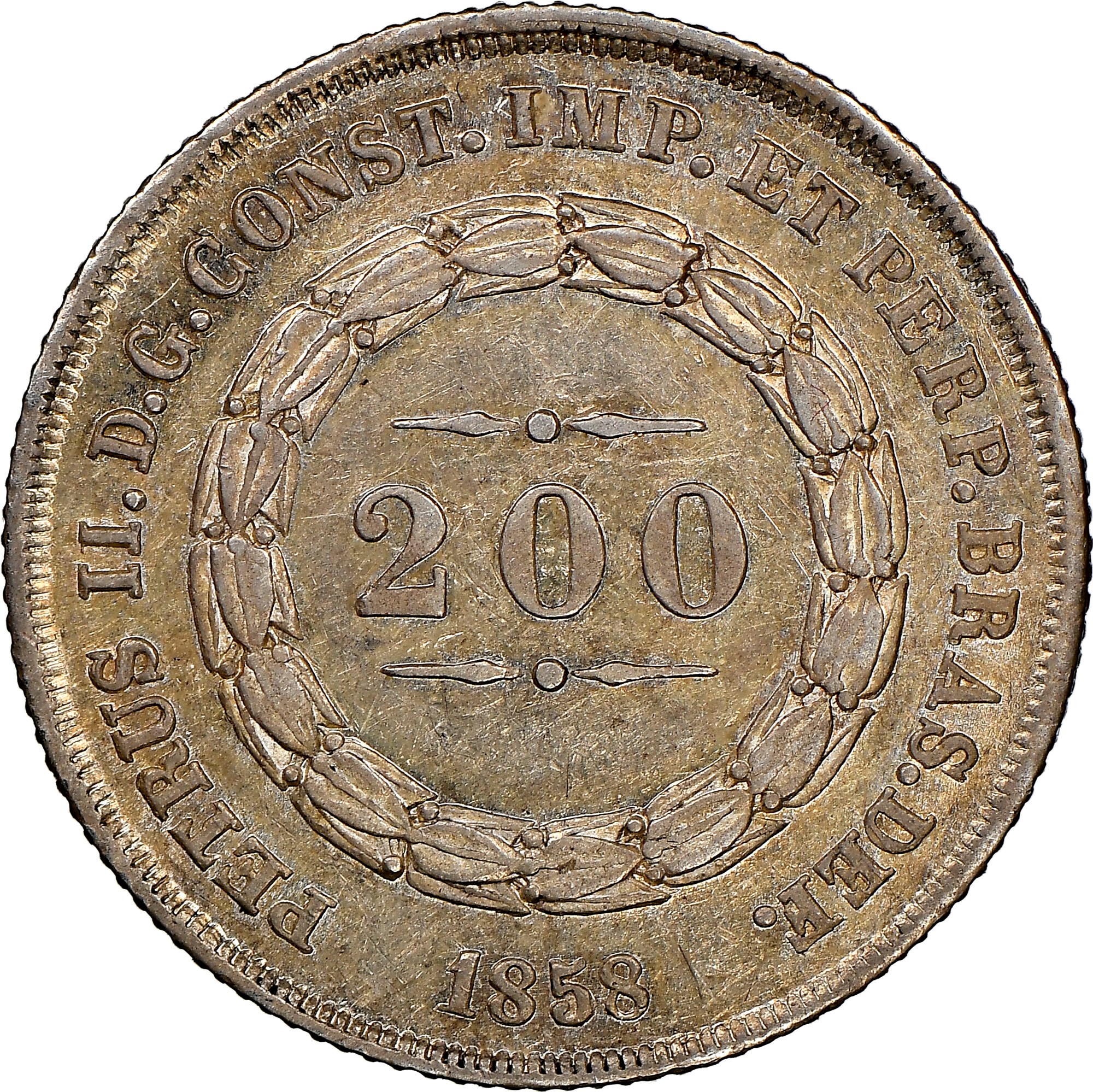 Brazil 200 Reis KM 469 Prices & Values | NGC