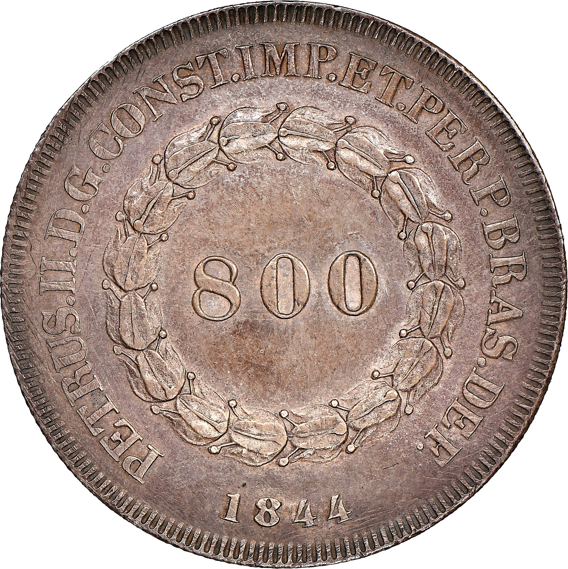 Brazil 800 Reis KM 456 Prices & Values | NGC