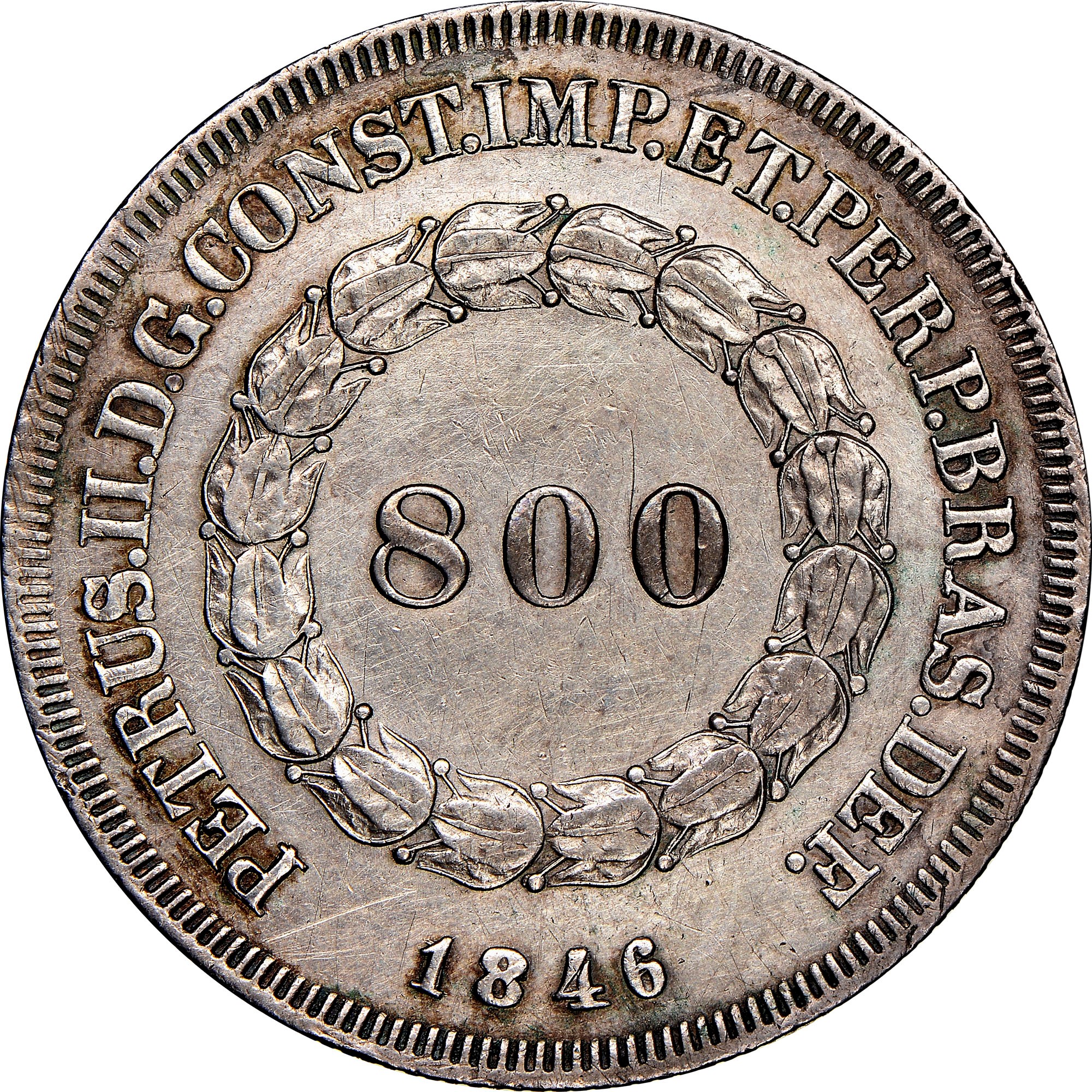 Brazil 800 Reis KM 456 Prices & Values | NGC