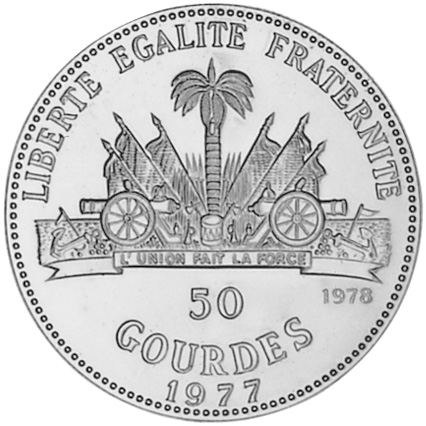 Haiti 50 Gourdes KM 130.1 Prices & Values | NGC