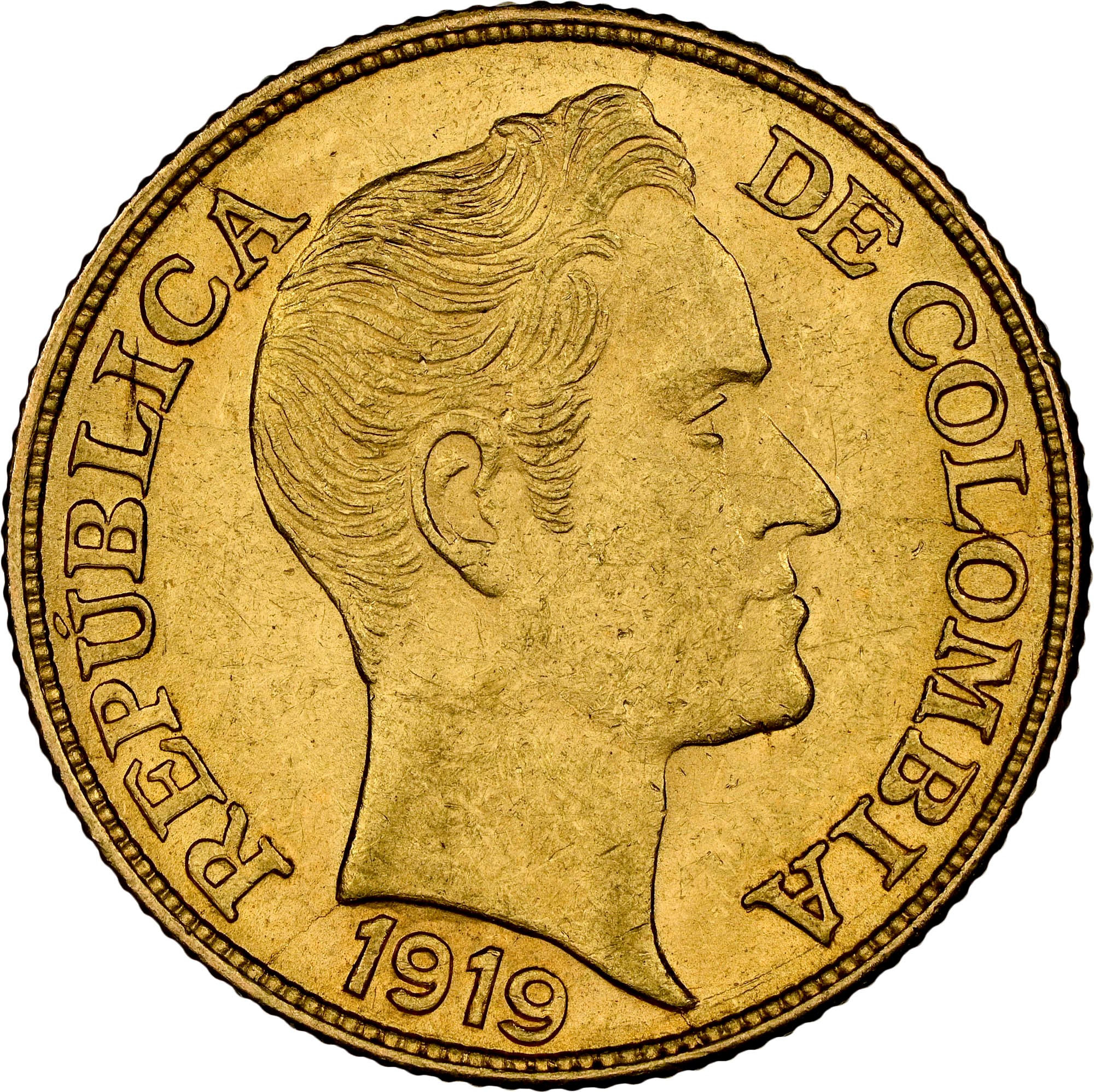 Colombia 5 Pesos KM 201.1 Prices & Values | NGC