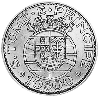 Saint Thomas & Prince Island 10 Escudos KM 23 Prices & Values | NGC