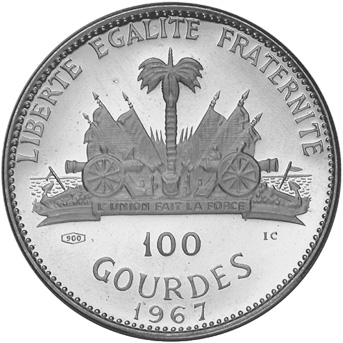 Haiti 100 Gourdes KM 69 Prices & Values | NGC