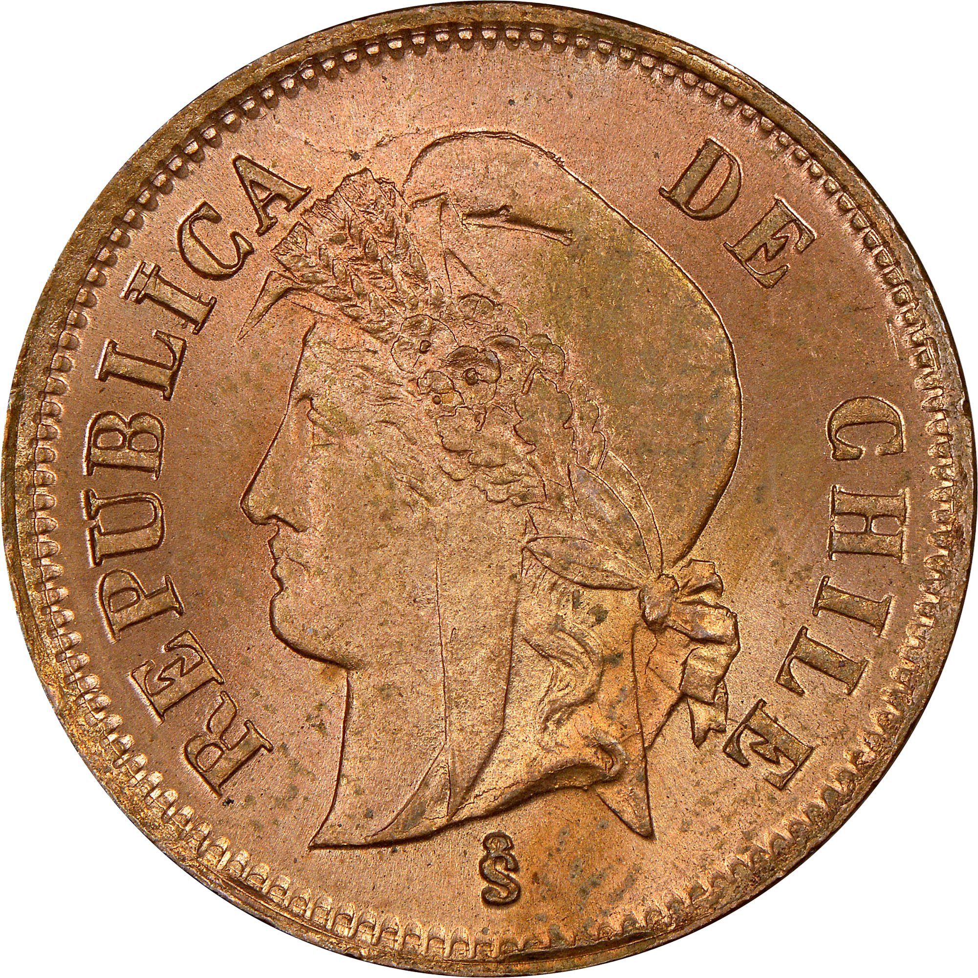 Chile Centavo KM 146a Prices & Values | NGC