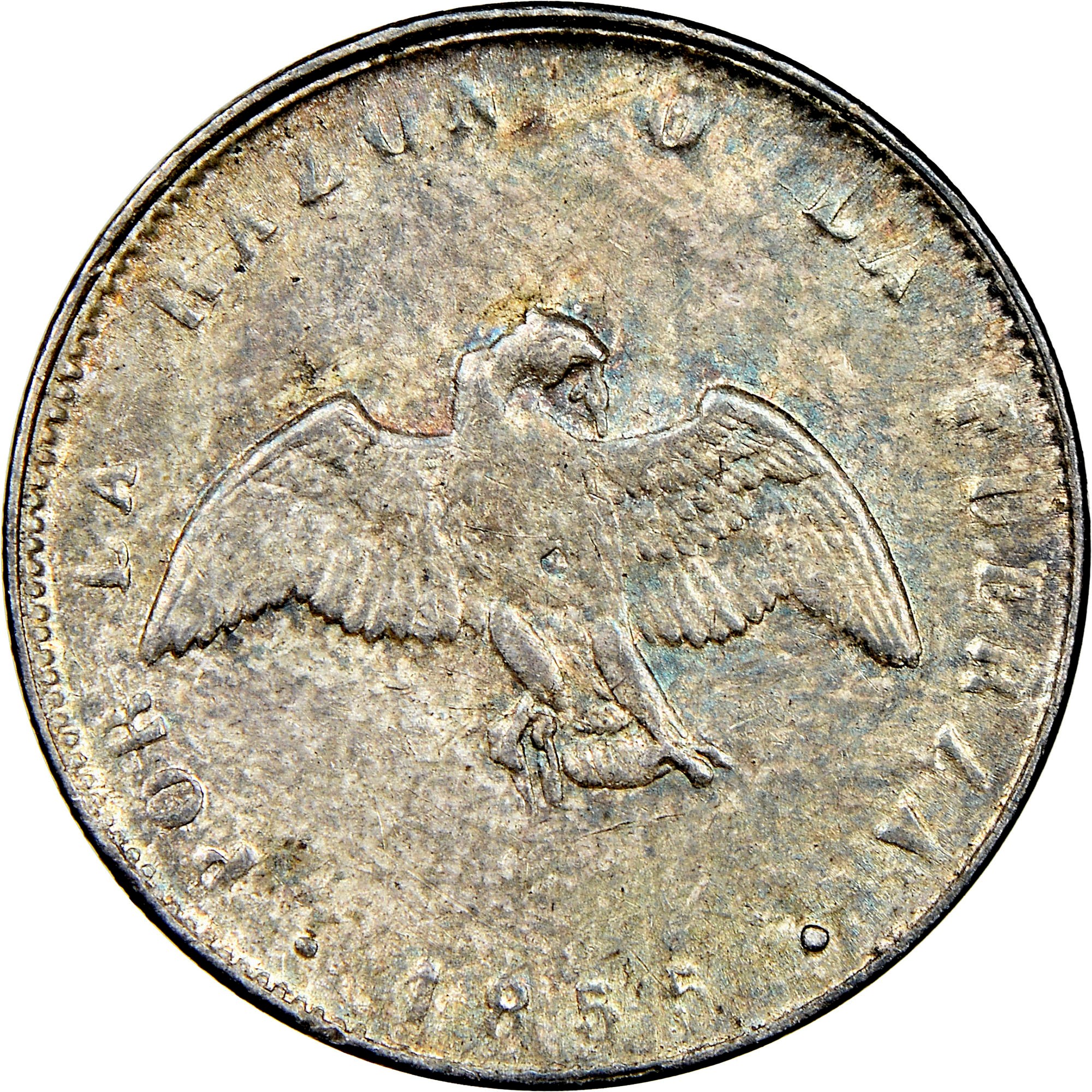 Chile 1/2 Decimo KM 121 Prices & Values | NGC