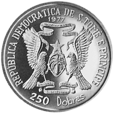 Saint Thomas & Prince Island 250 Dobras KM 31 Prices & Values | NGC