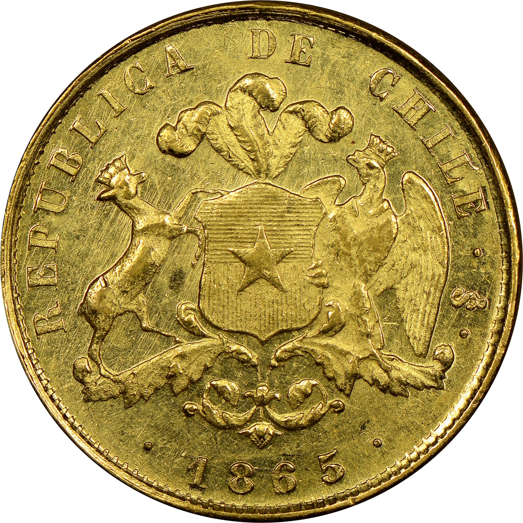 Chile 5 Pesos KM 130 Prices & Values | NGC