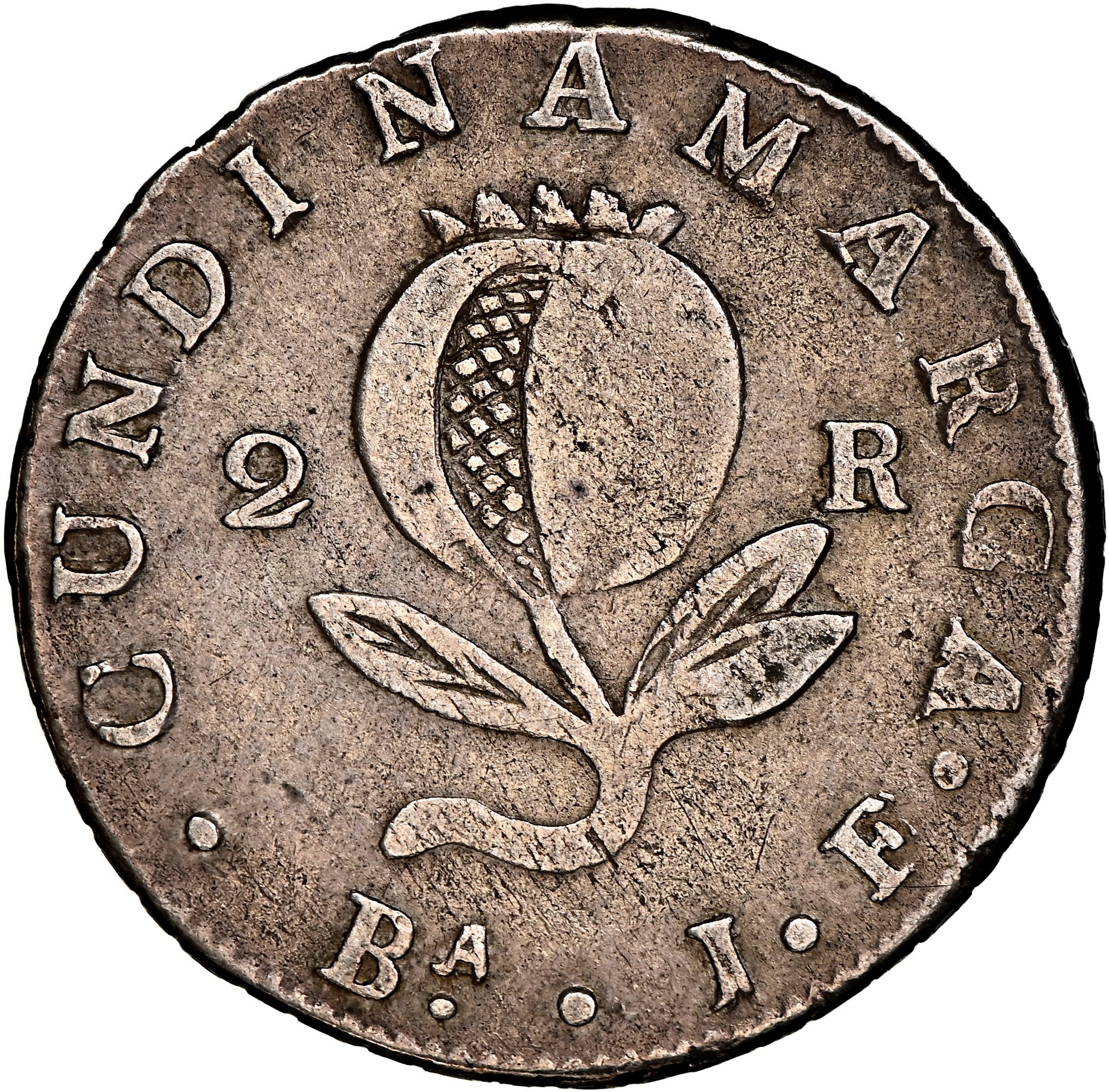 Colombia 2 Reales KM C5 Prices & Values | NGC