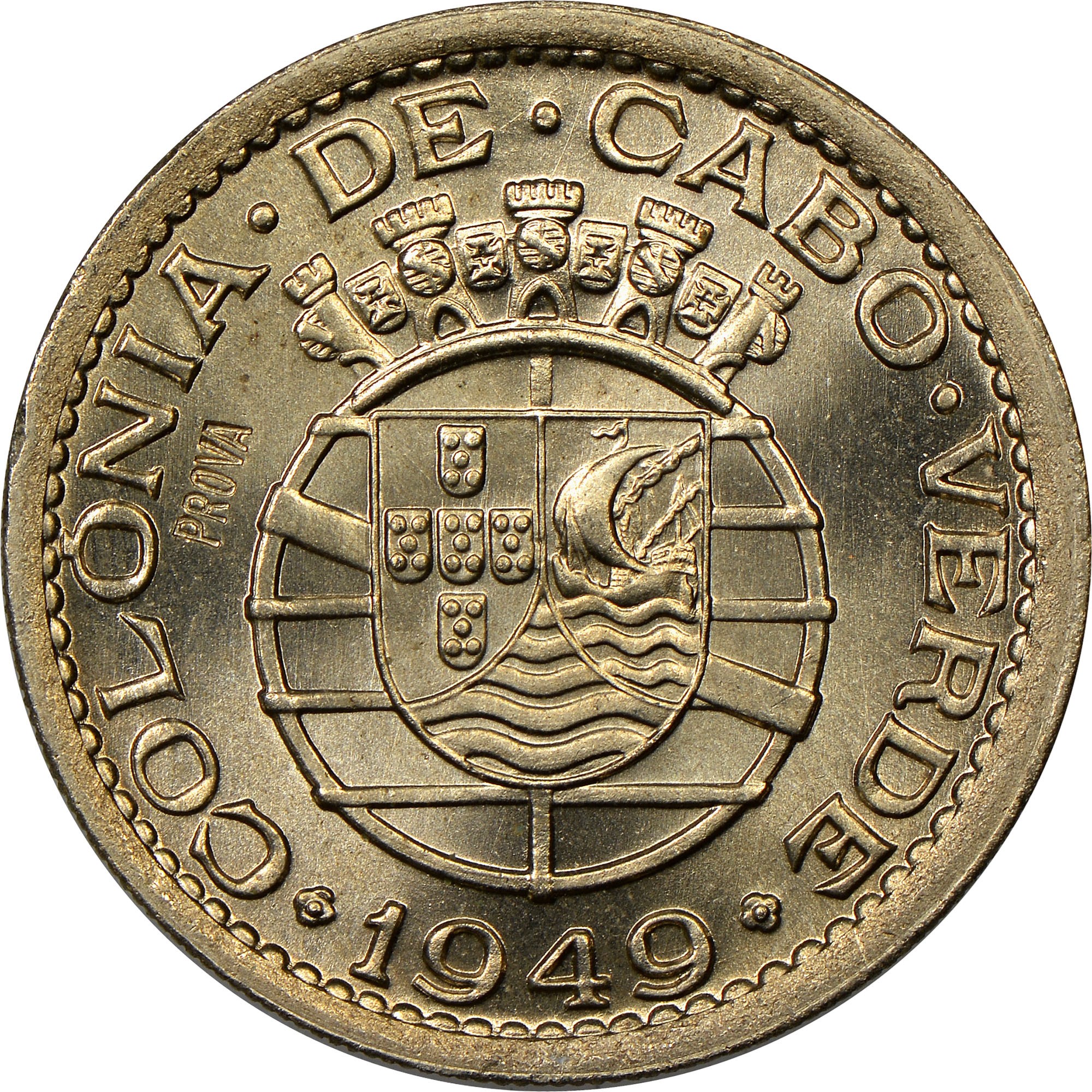 Cape Verde 50 Centavos KM Pr6 Prices & Values | NGC