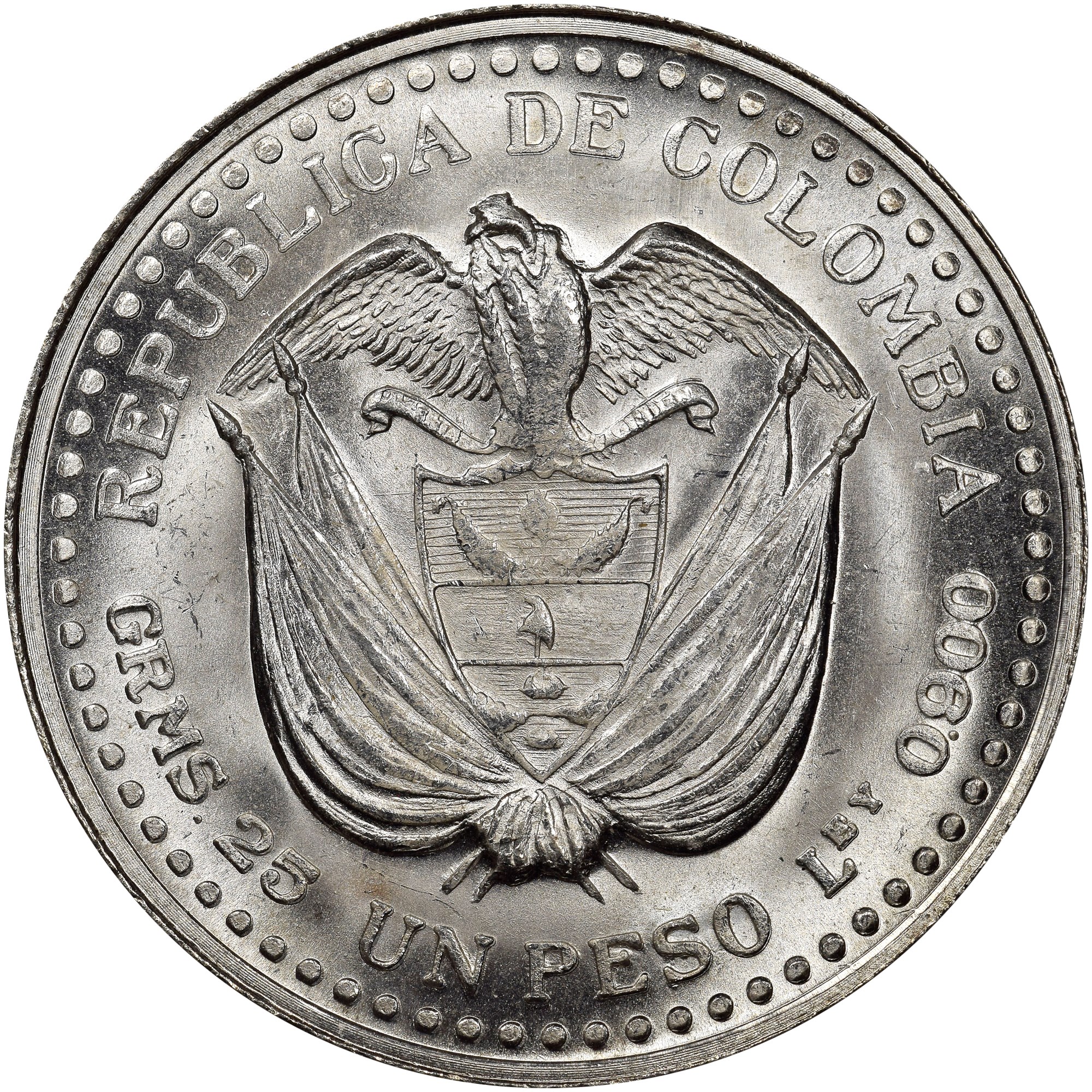 Colombia Peso KM 216 Prices & Values | NGC