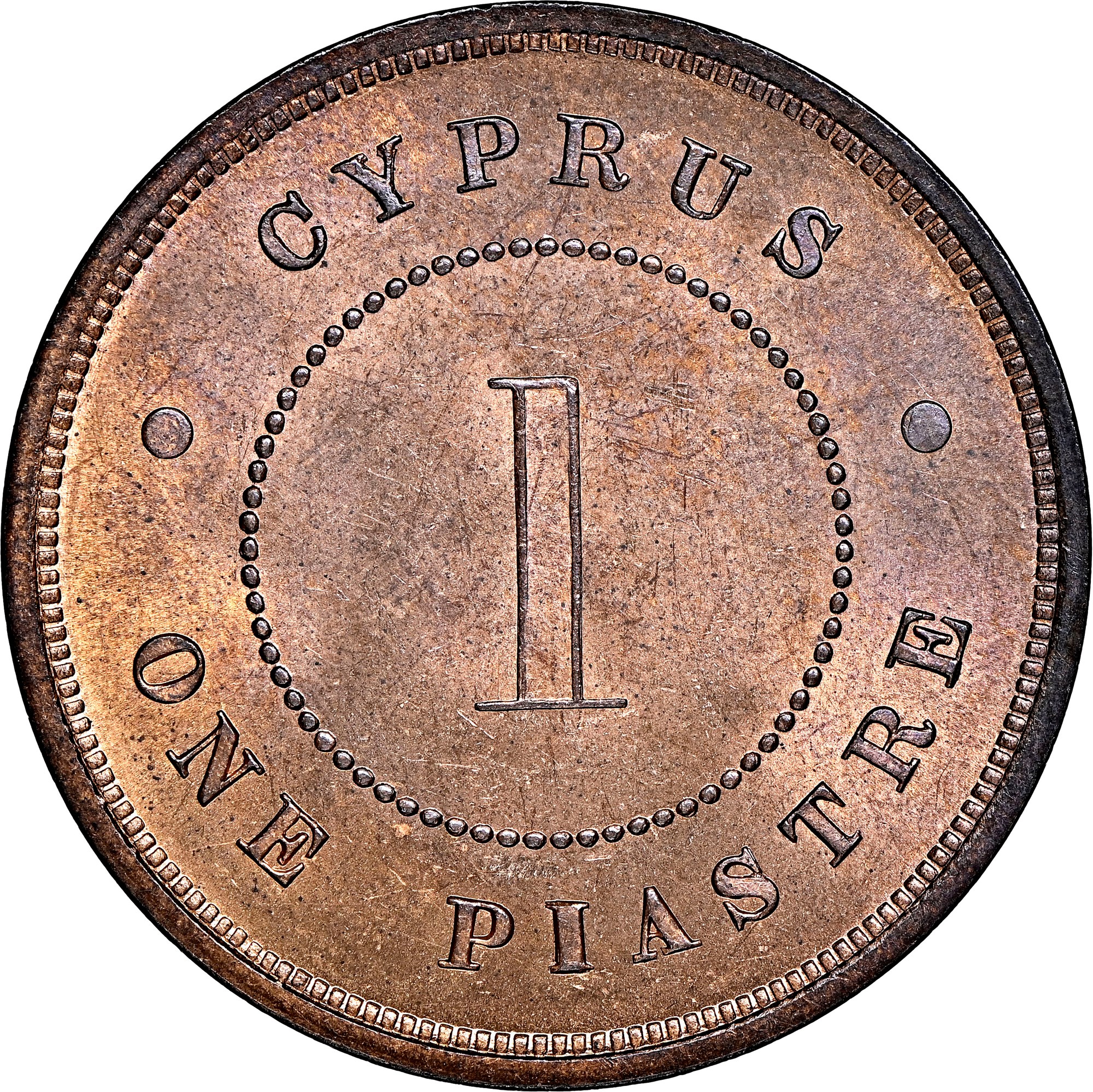 Cyprus Piastre KM 3.1 Prices & Values | NGC
