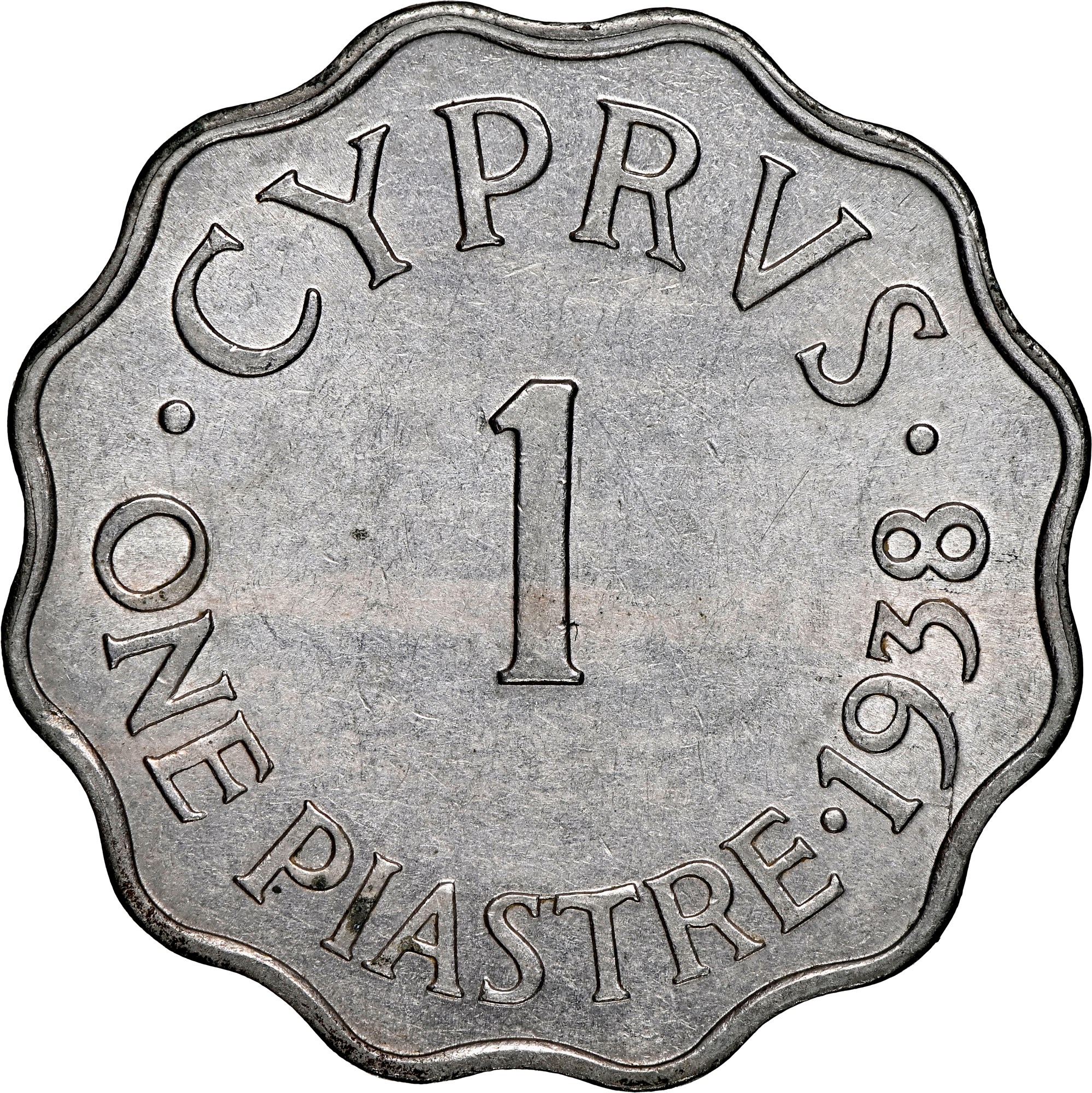 Cyprus Piastre KM 23 Prices & Values | NGC