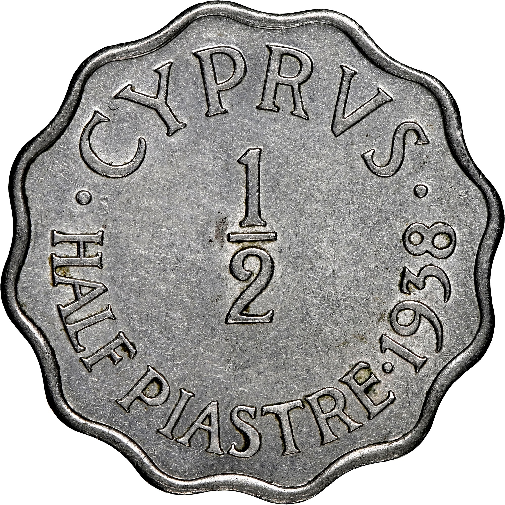 Cyprus 1/2 Piastre KM 22 Prices & Values | NGC