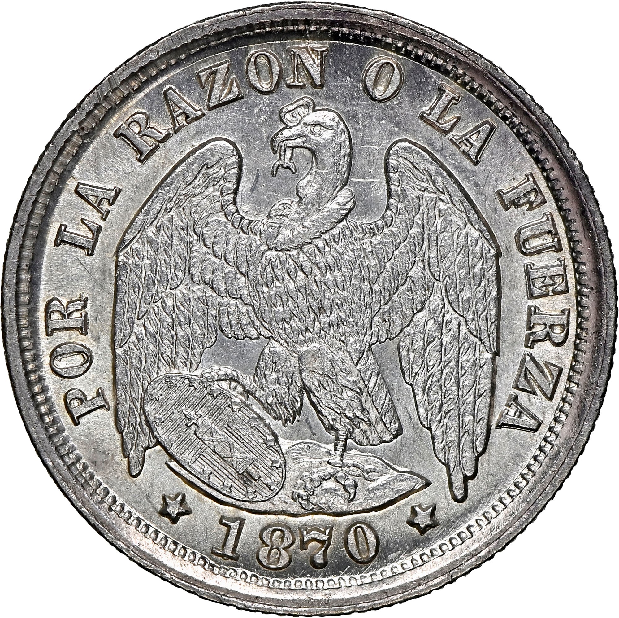 Chile 1/2 Decimo KM 137.2 Prices & Values | NGC