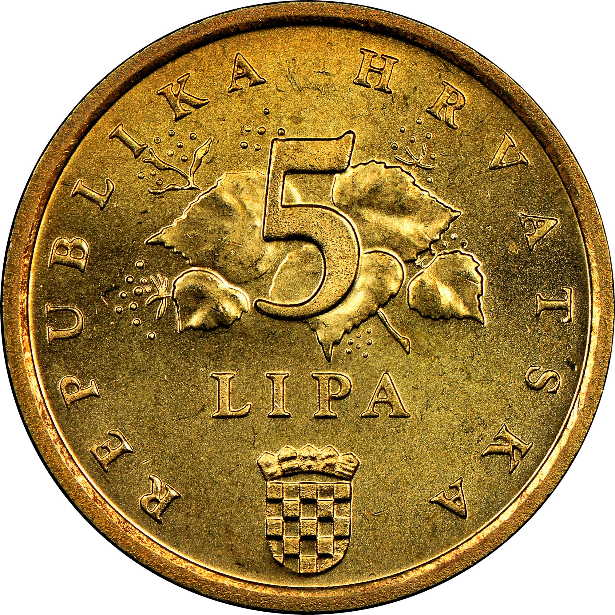 Croatia 5 Lipa KM 5 Prices & Values | NGC