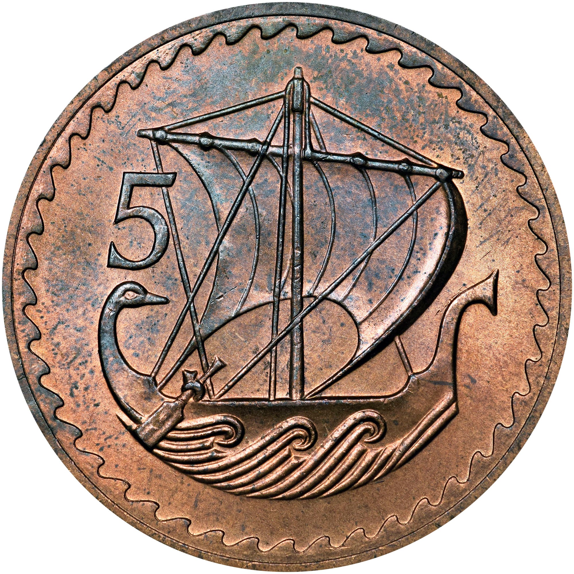 Cyprus 5 Mils KM 39 Prices & Values | NGC