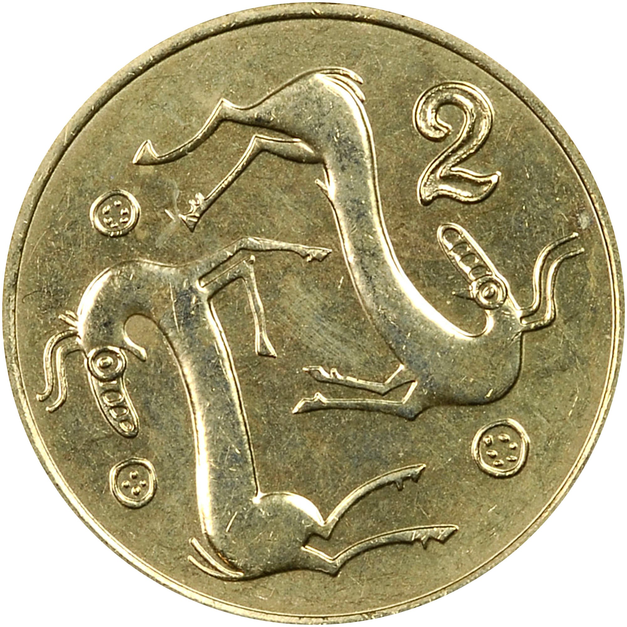 Cyprus 2 Cents KM 54.3 Prices & Values | NGC