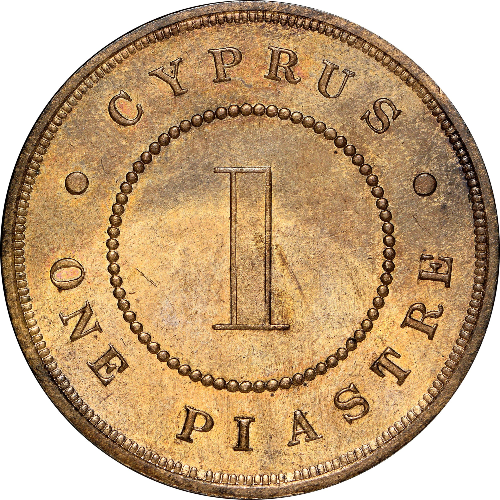Cyprus Piastre KM 3.2 Prices & Values | NGC
