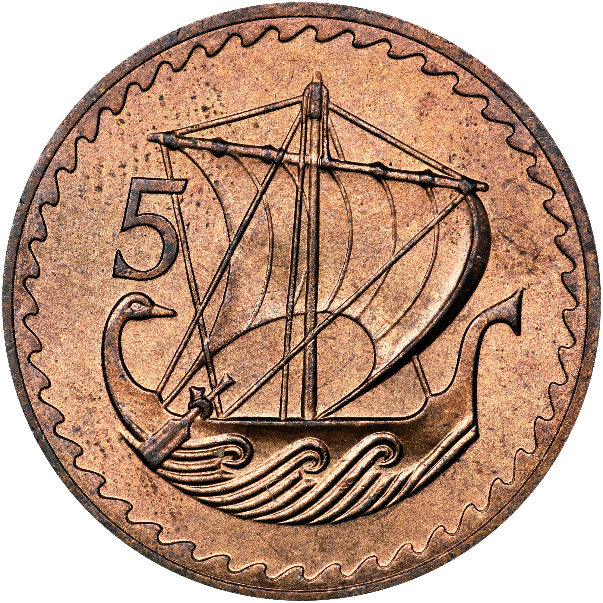 Cyprus 5 Mils KM 39 Prices & Values | NGC