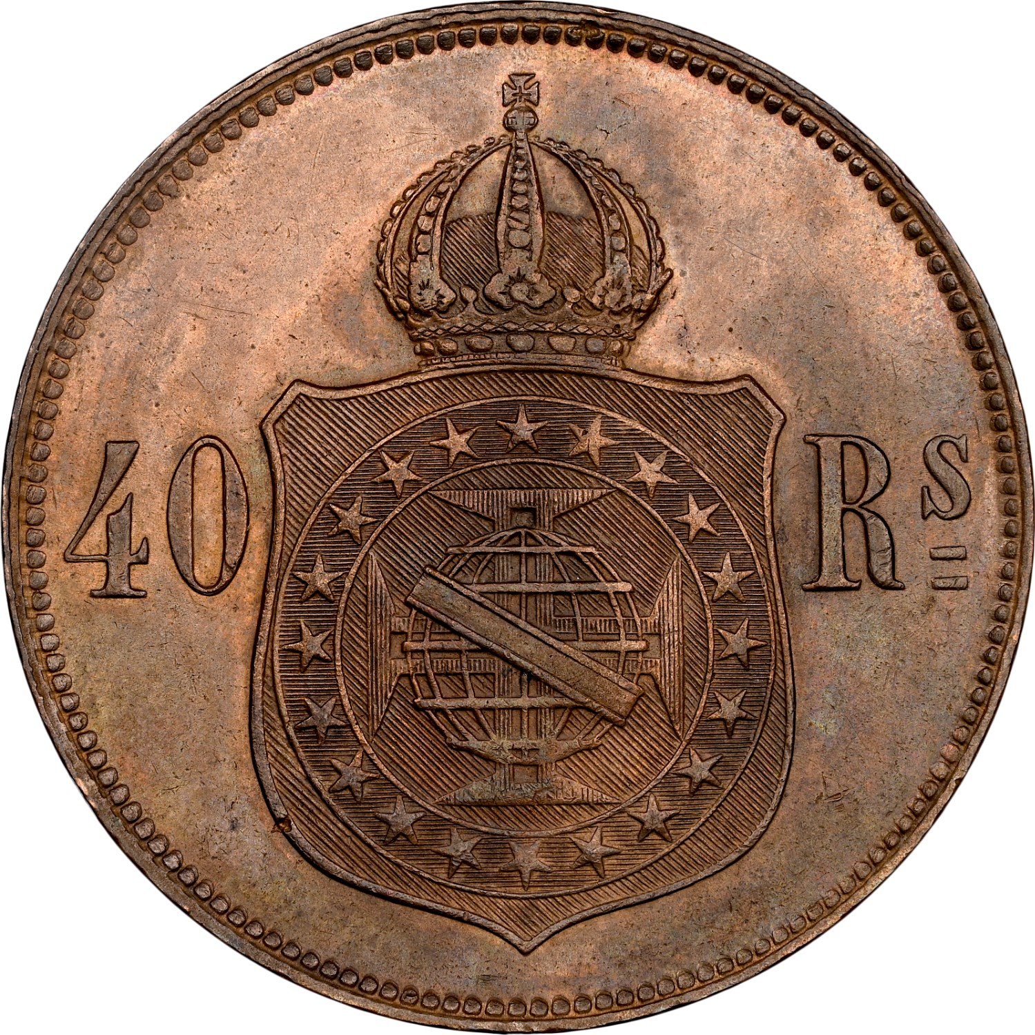Brazil 40 Reis KM 479 Prices & Values | NGC